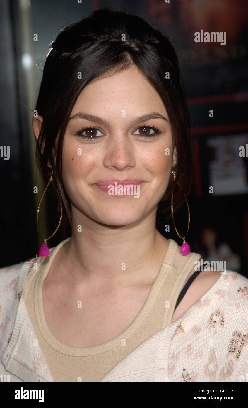 LOS ANGELES, CA. April 22, 2004: Actress RACHEL BILSON at the world ...