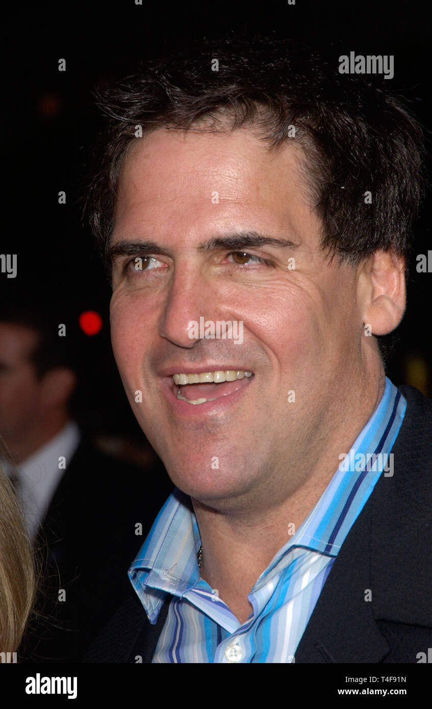 LOS ANGELES, CA. April 22, 2004: Dallas Mavericks owner & billionaire ...