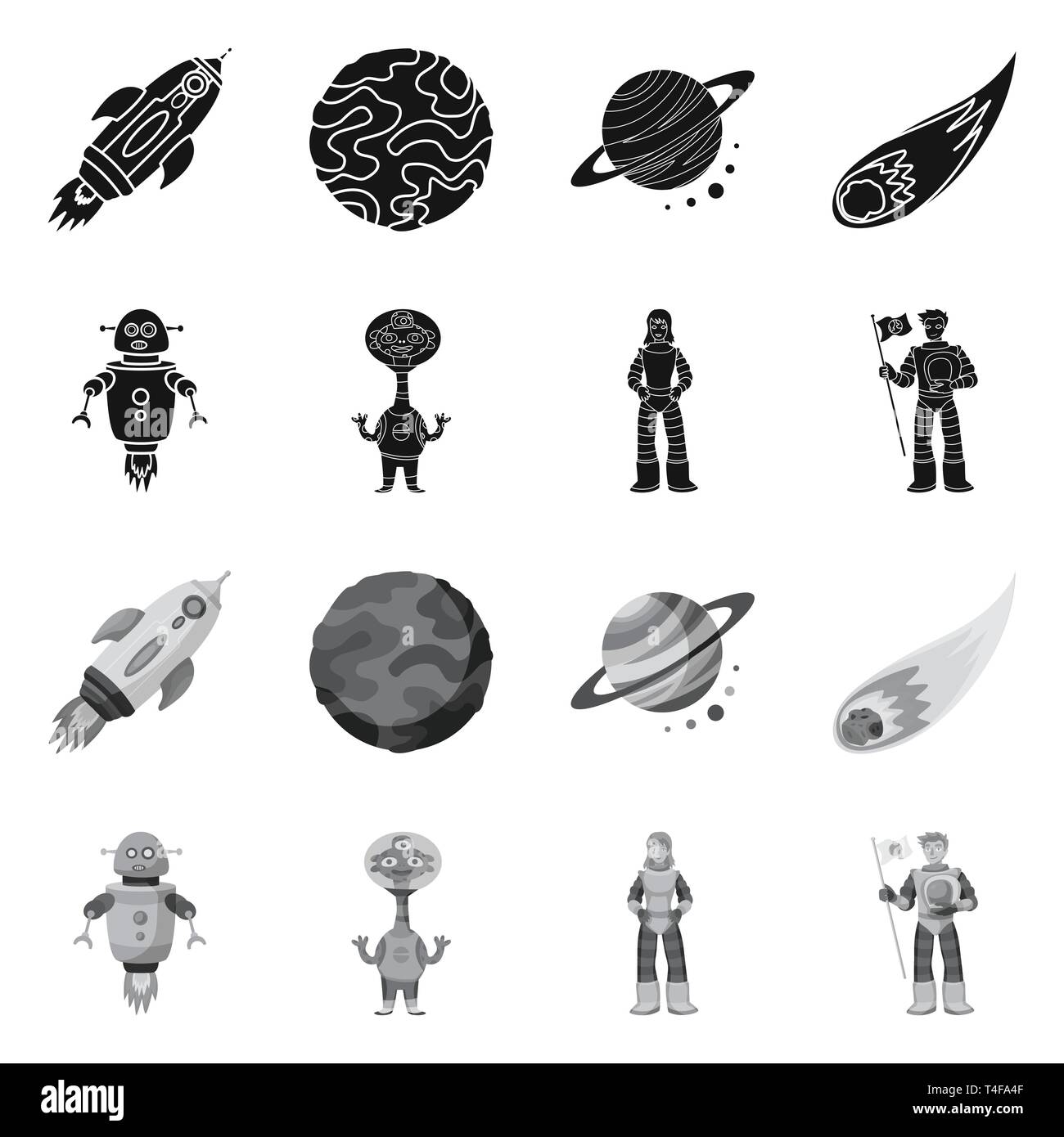 rocket,planet,comet,robot,alien,astronaut,launch,mars,system,asteroid ...