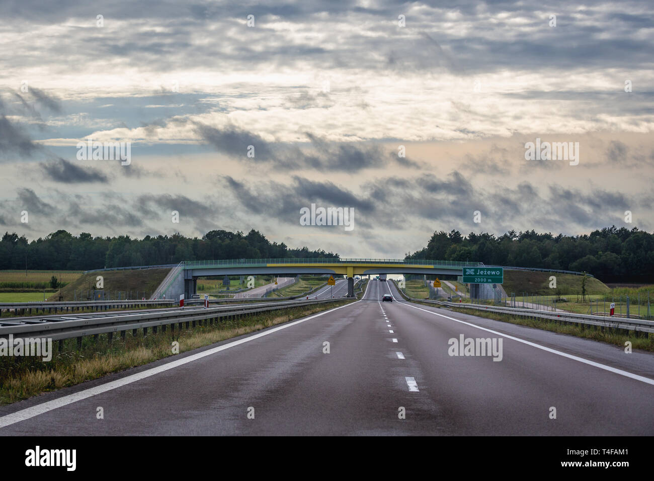 Polish expressway hi-res stock photography and images - Alamy