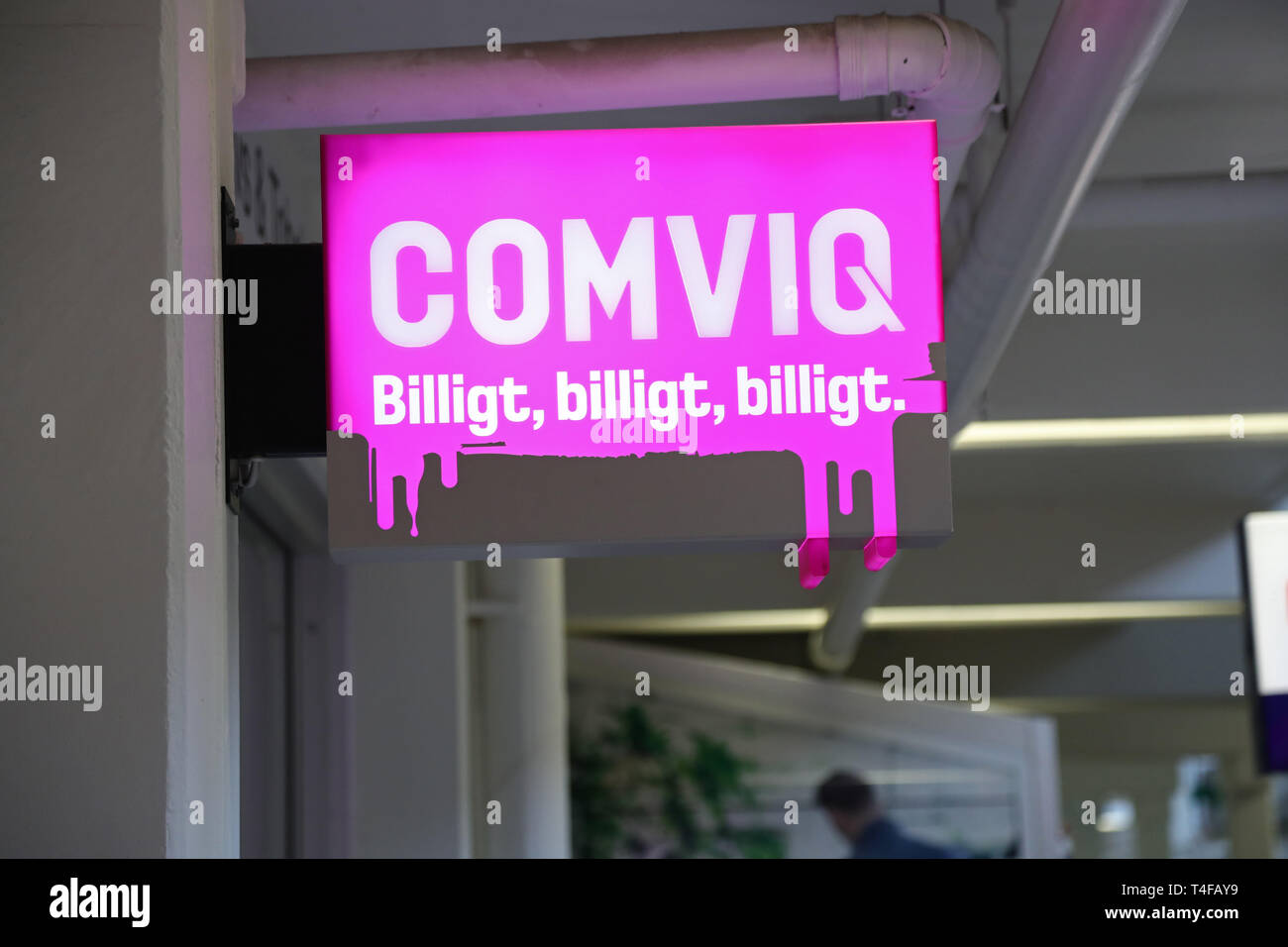 Comviq signs hi-res stock photography and images - Alamy