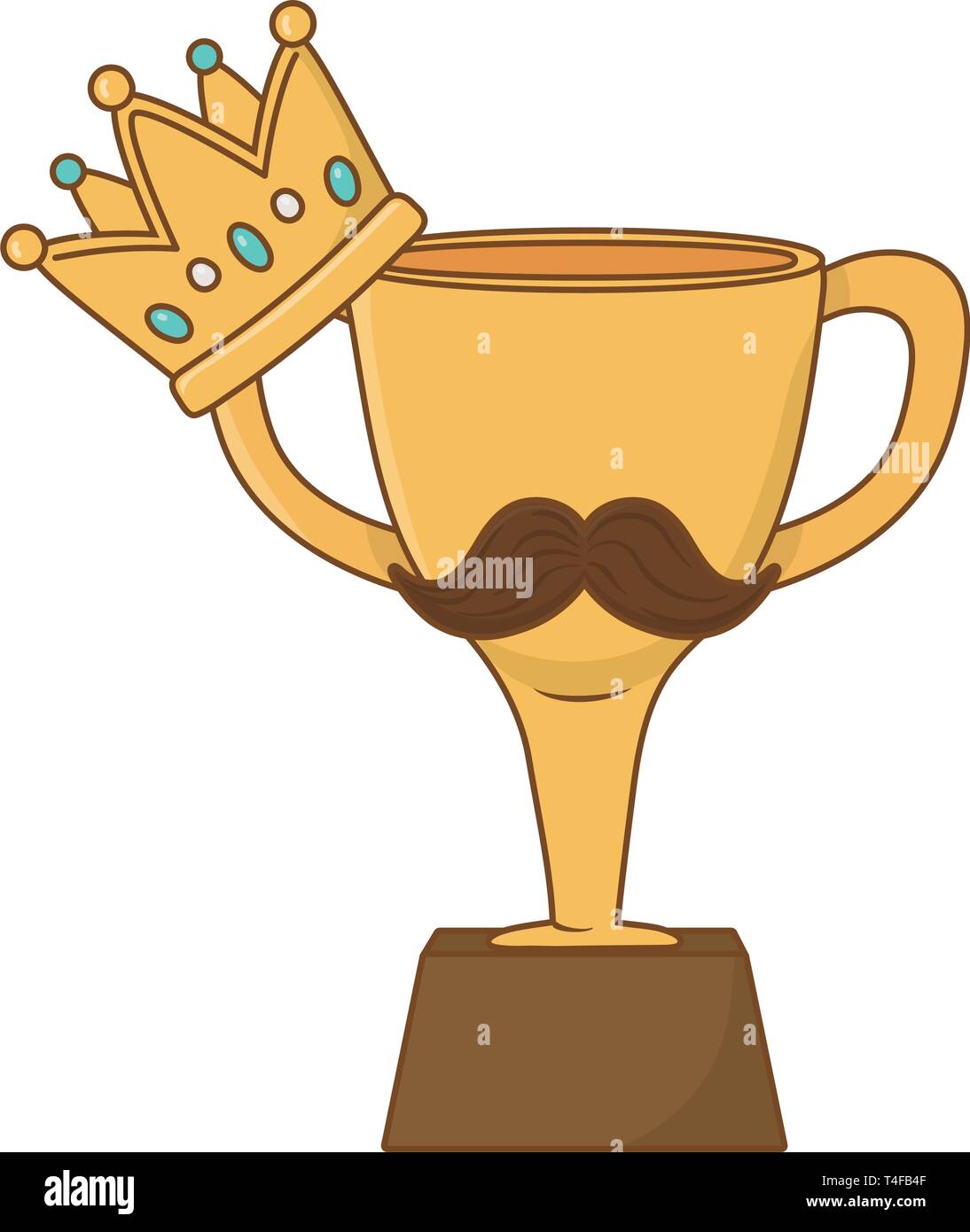 Moustache championship Stock Vector Images - Alamy
