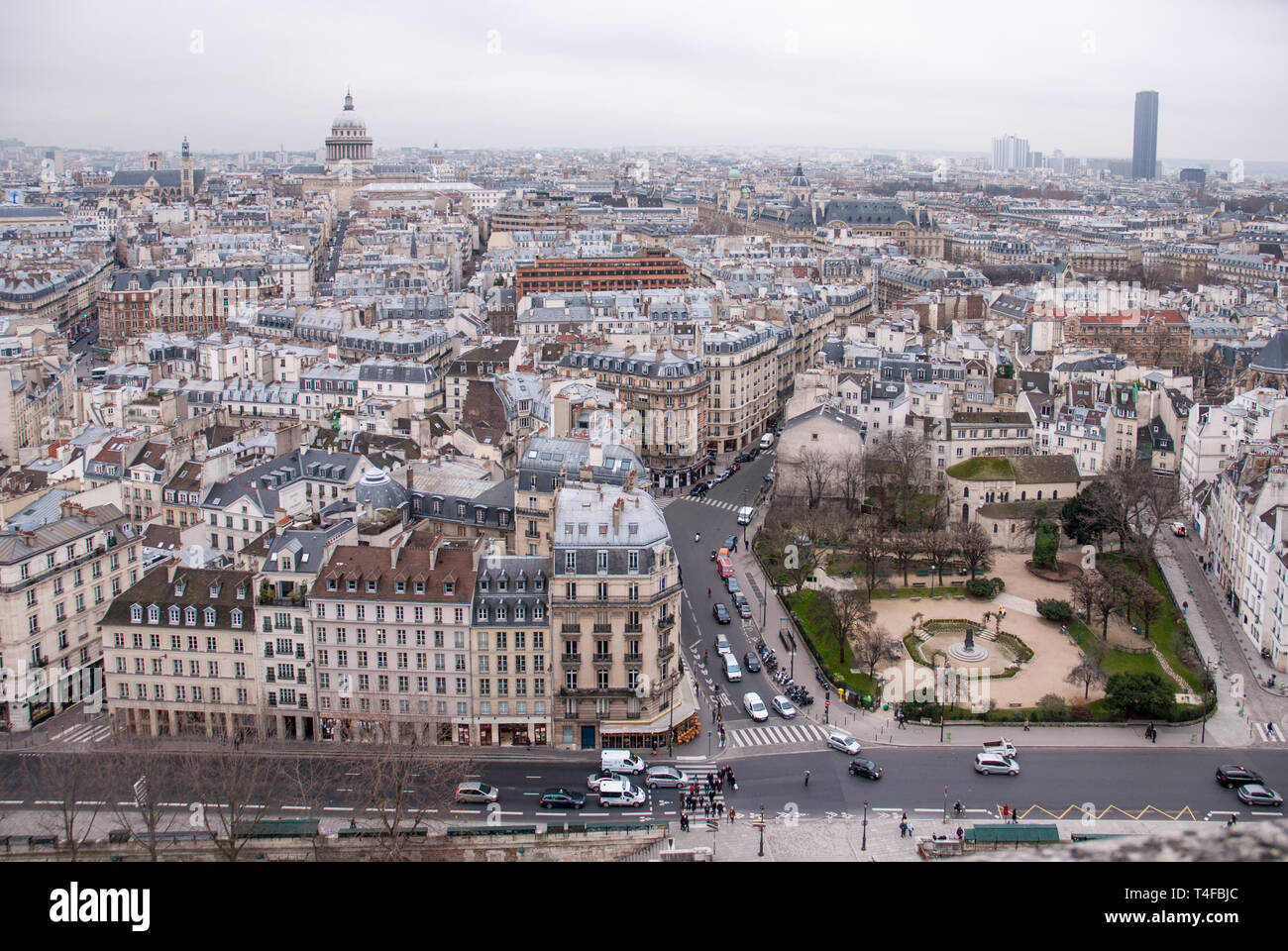 Aerial view french pantheon building hi-res stock photography and ...