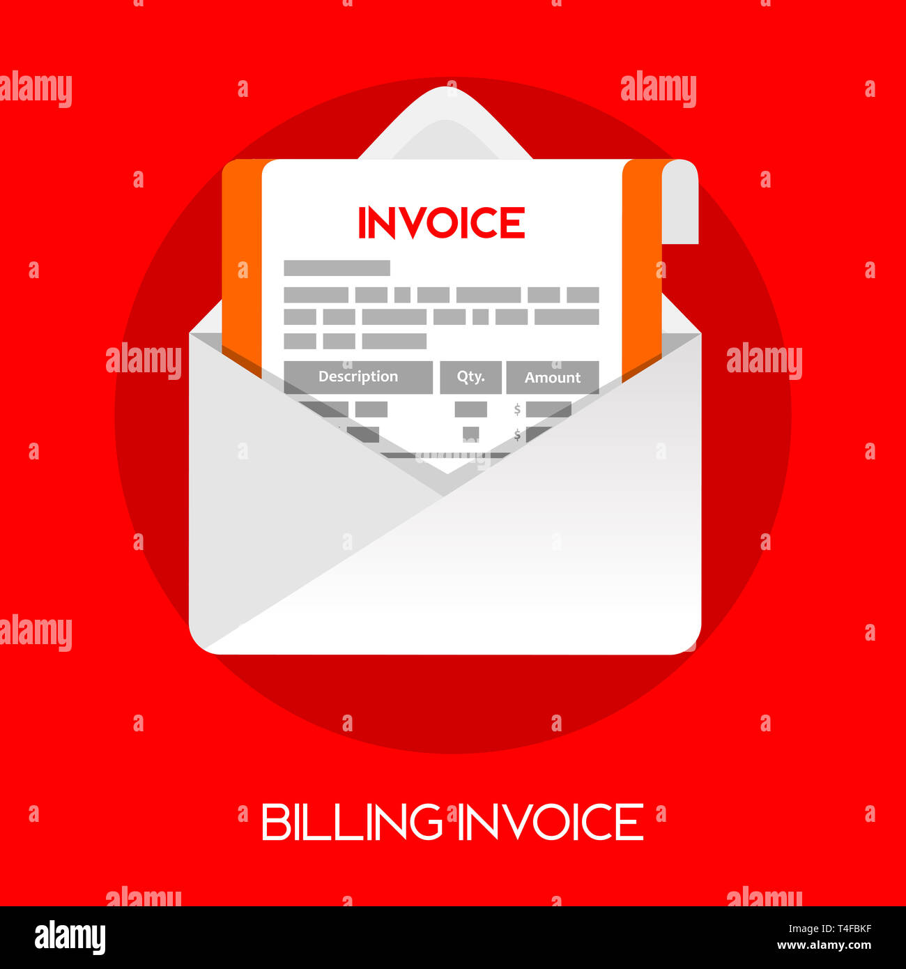 Invoice icon hi-res stock photography and images - Alamy