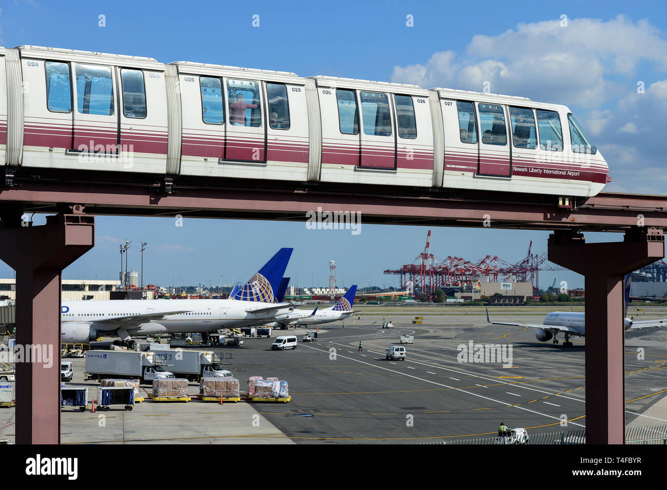 Shipping container train boeing hi-res stock photography and images - Alamy