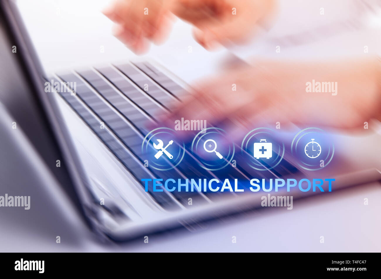 Technical Support Customer Service Business Technology Internet Concept ...