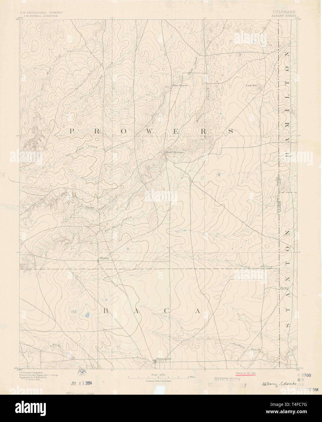 Historical albany map hi-res stock photography and images - Alamy