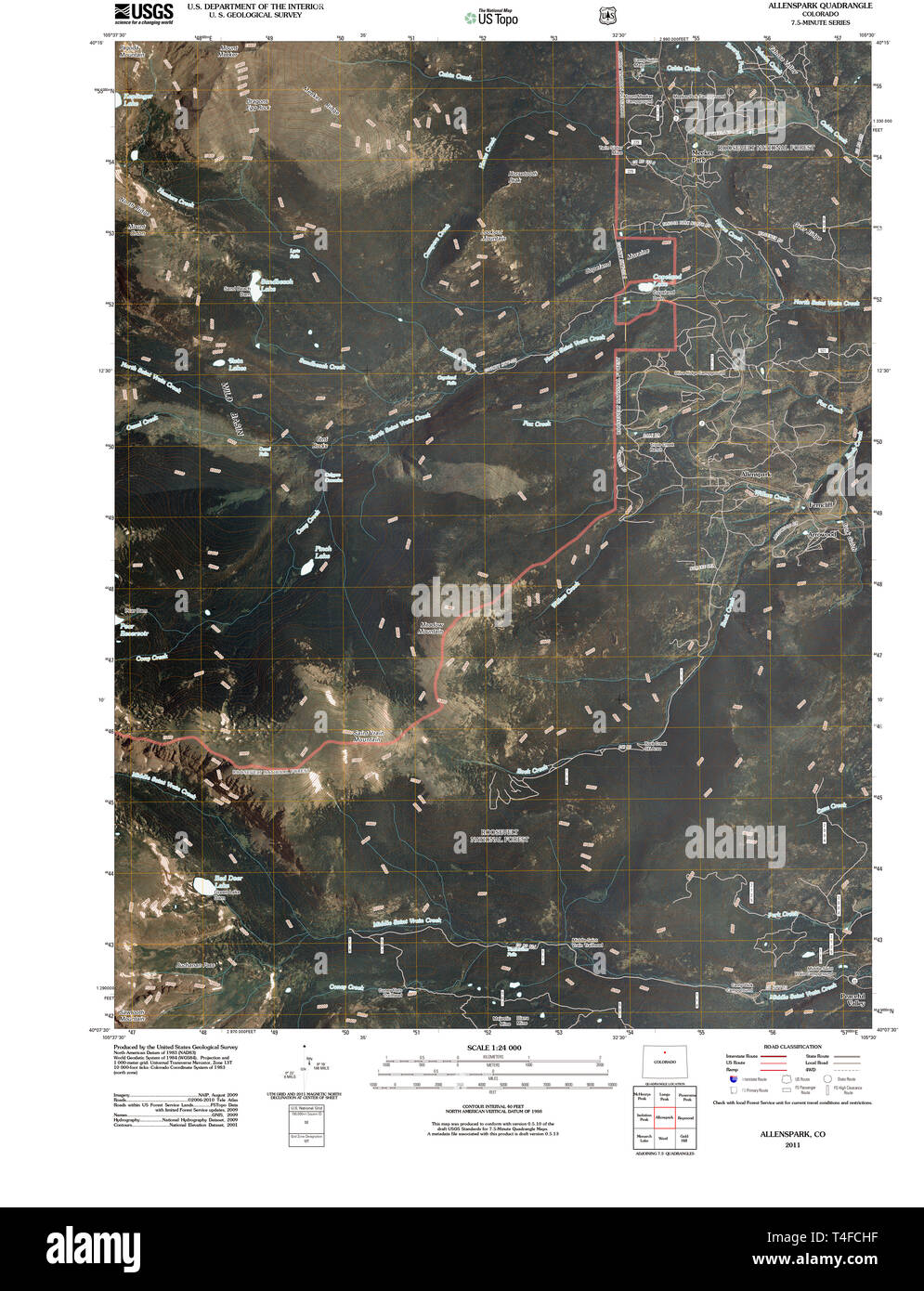 Allenspark co hi-res stock photography and images - Alamy