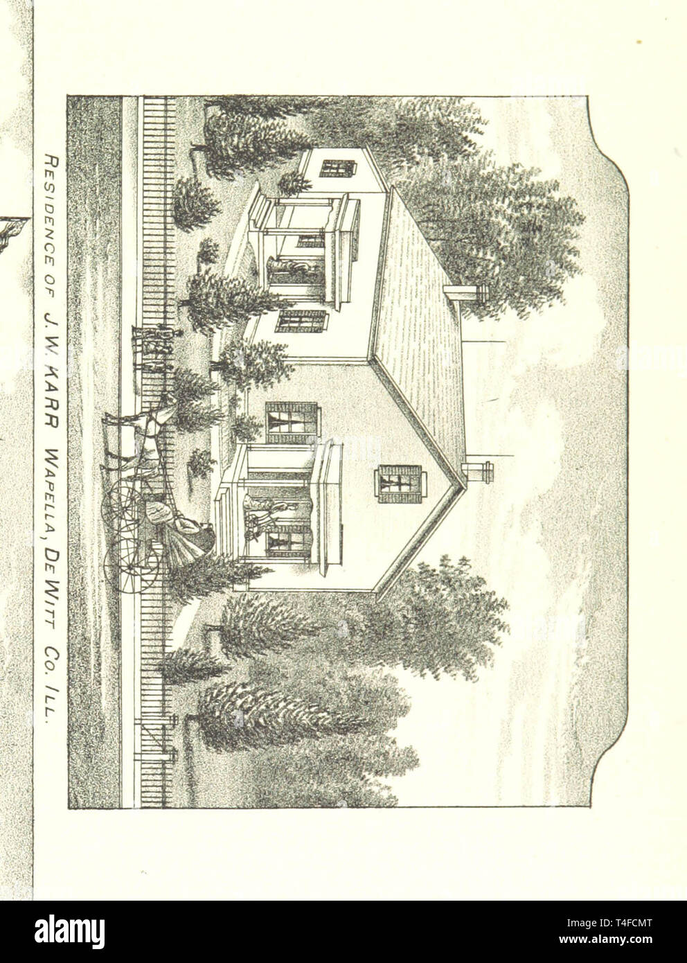 History of De Witt County Illinois Stock Photo - Alamy