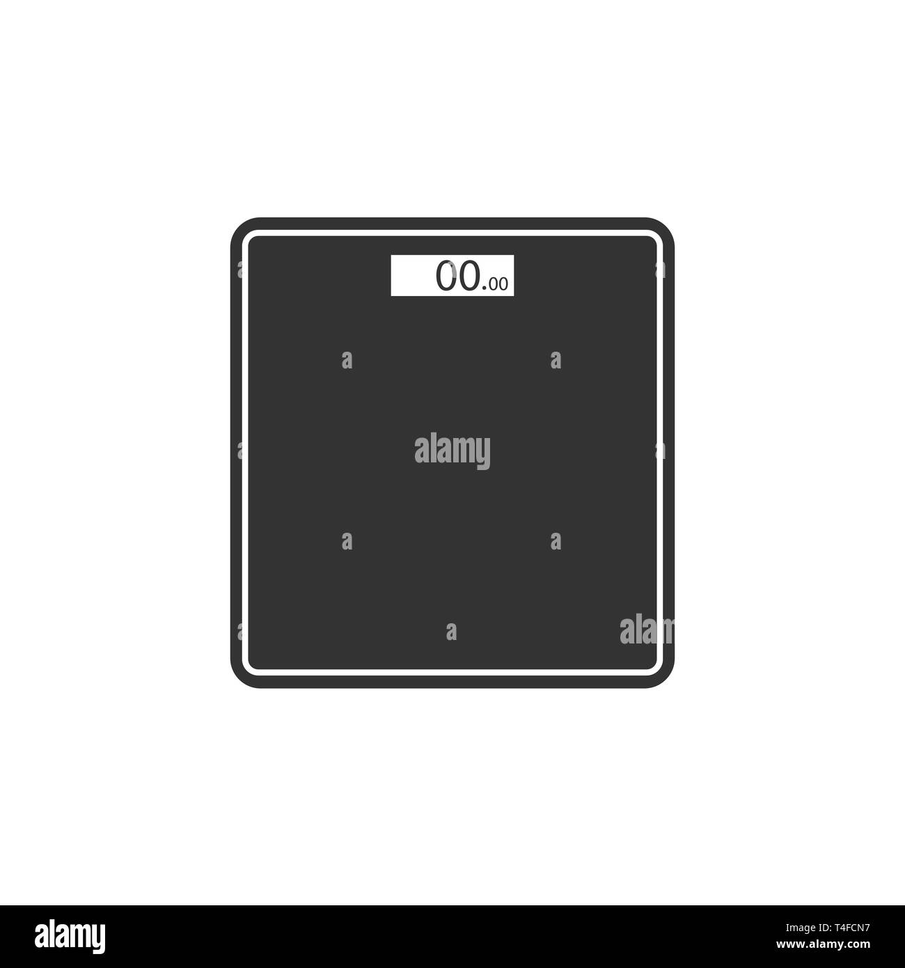 Vector logo overweight scales hi-res stock photography and images - Alamy