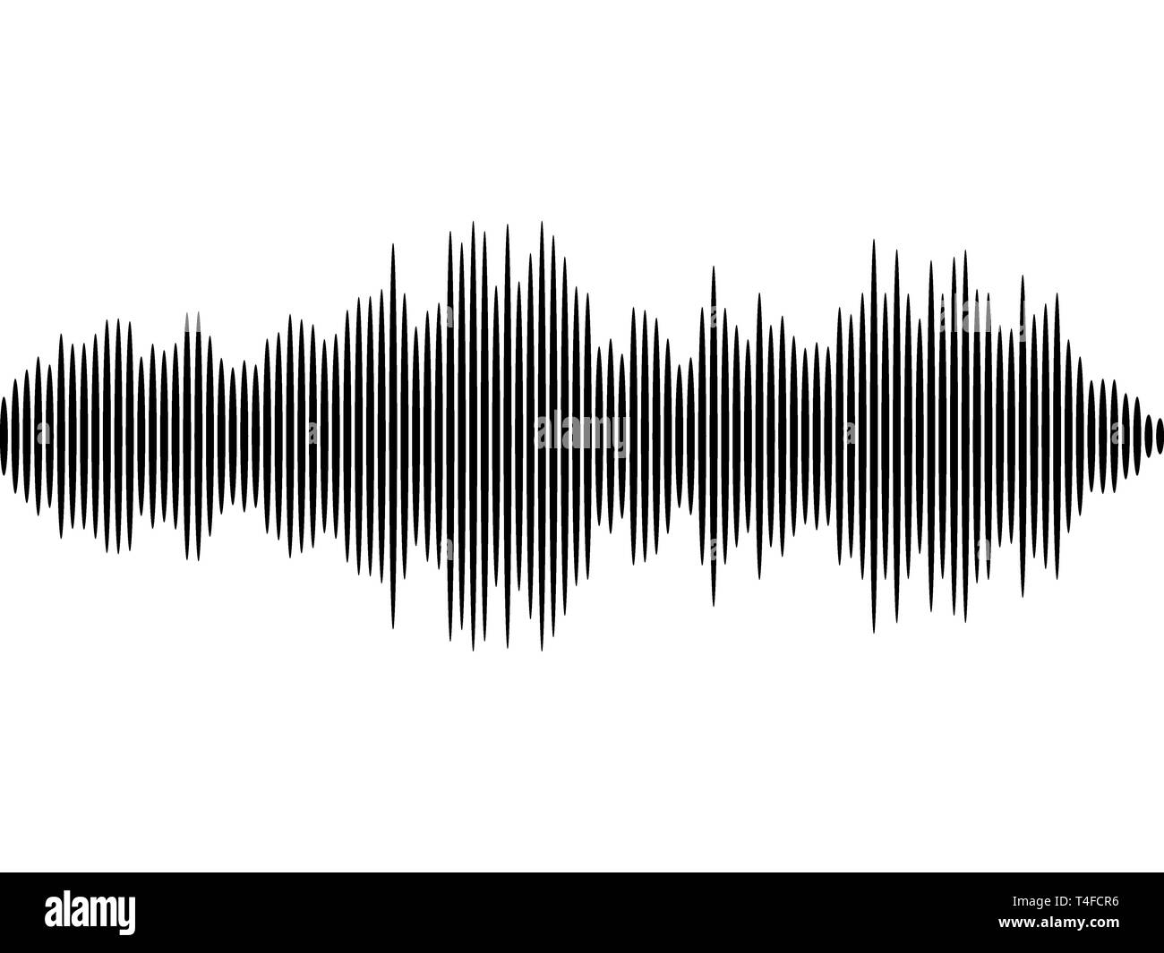 Wave spectrum analyzer Stock Vector Images - Alamy