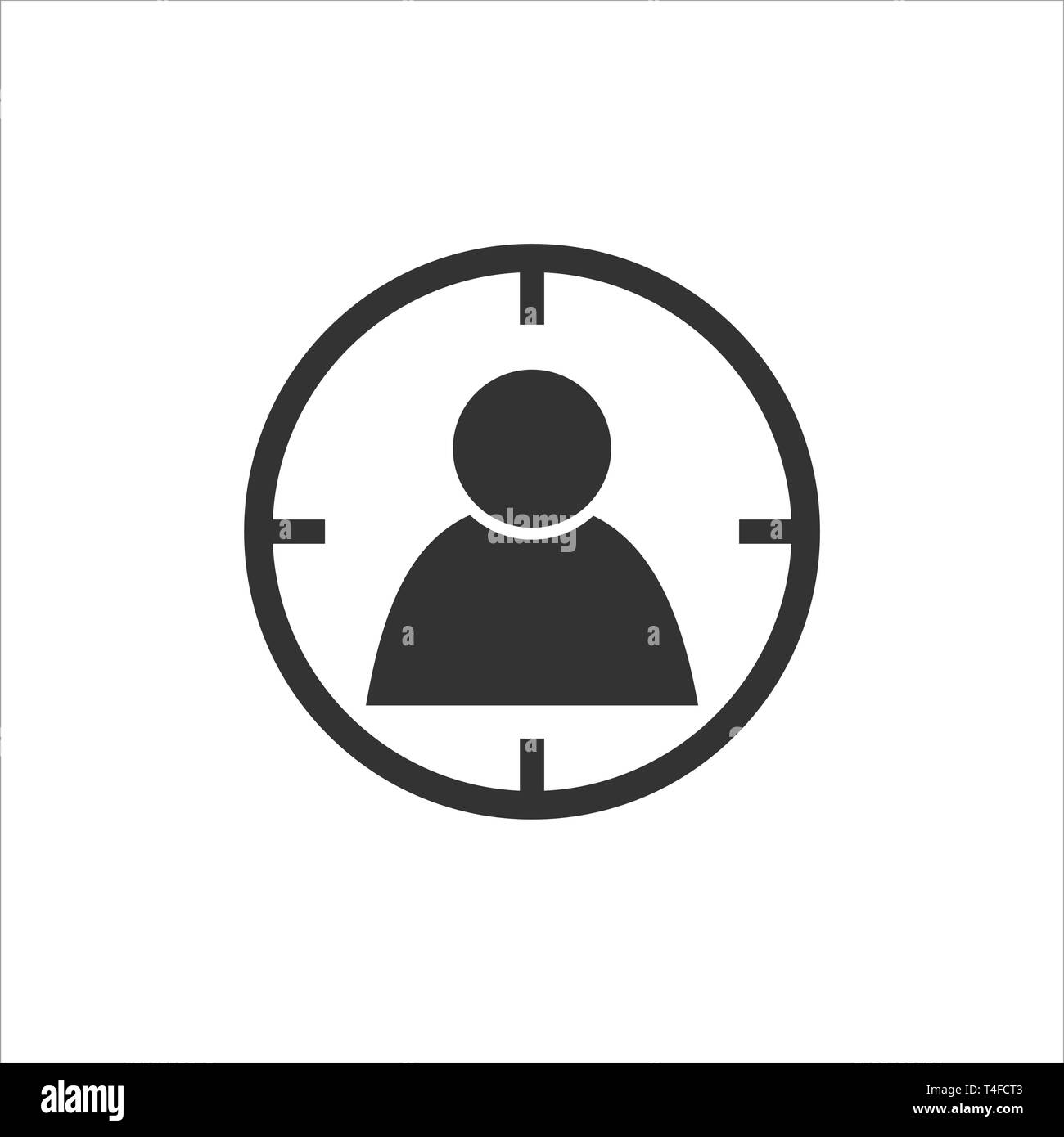 Customer target user man Cut Out Stock Images & Pictures - Alamy