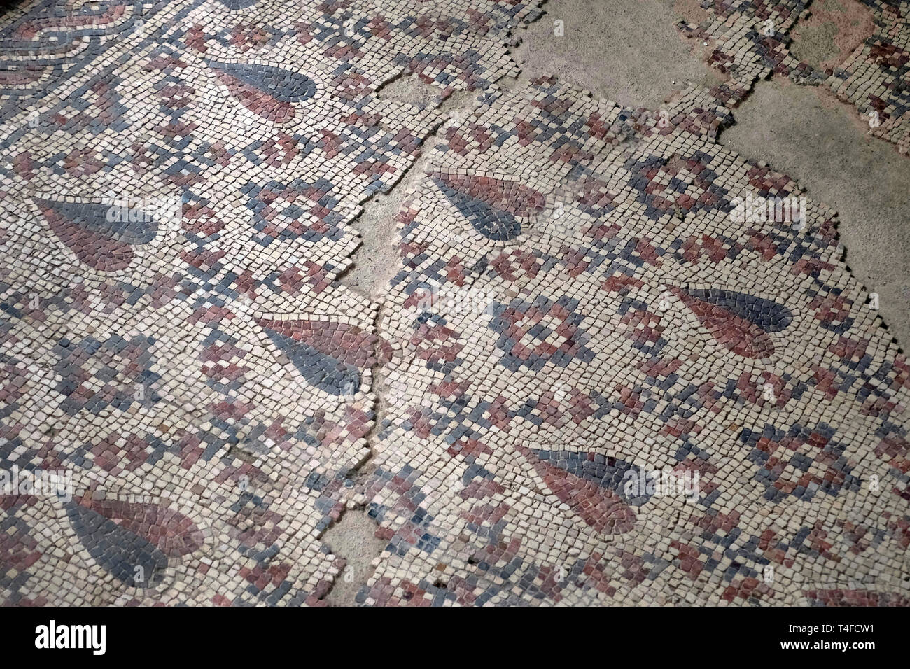 Ancient mosaic floor ancient jewish hi-res stock photography and images ...