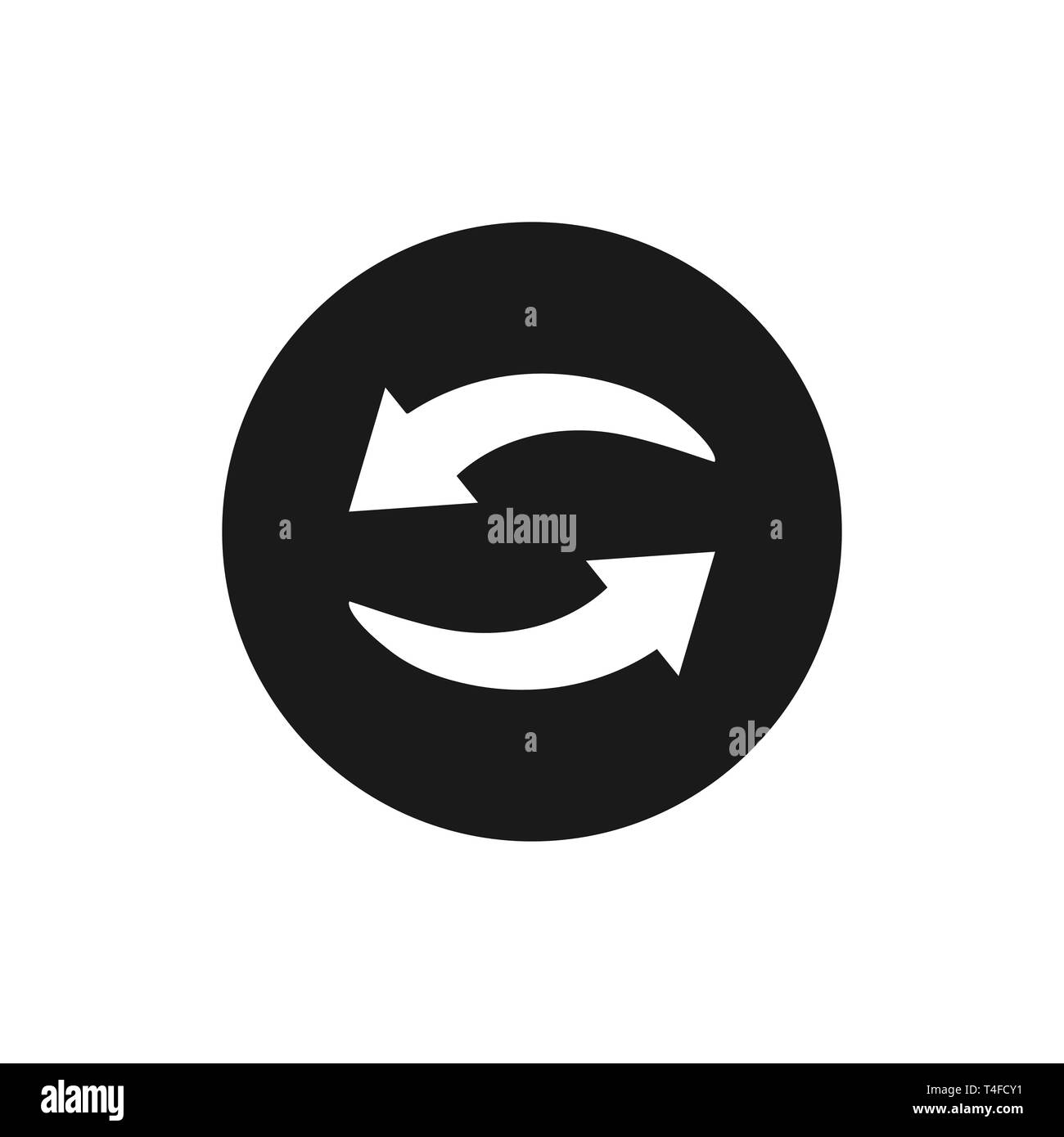 Update icon website button Black and White Stock Photos & Images - Alamy