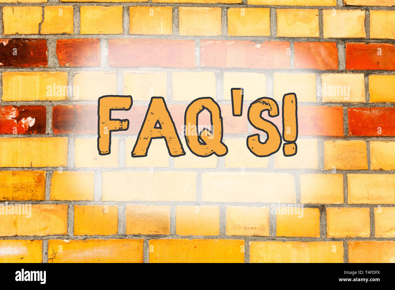 Writing Note Showing Faq S Business Concept For List Of Questions And Answers Relating To