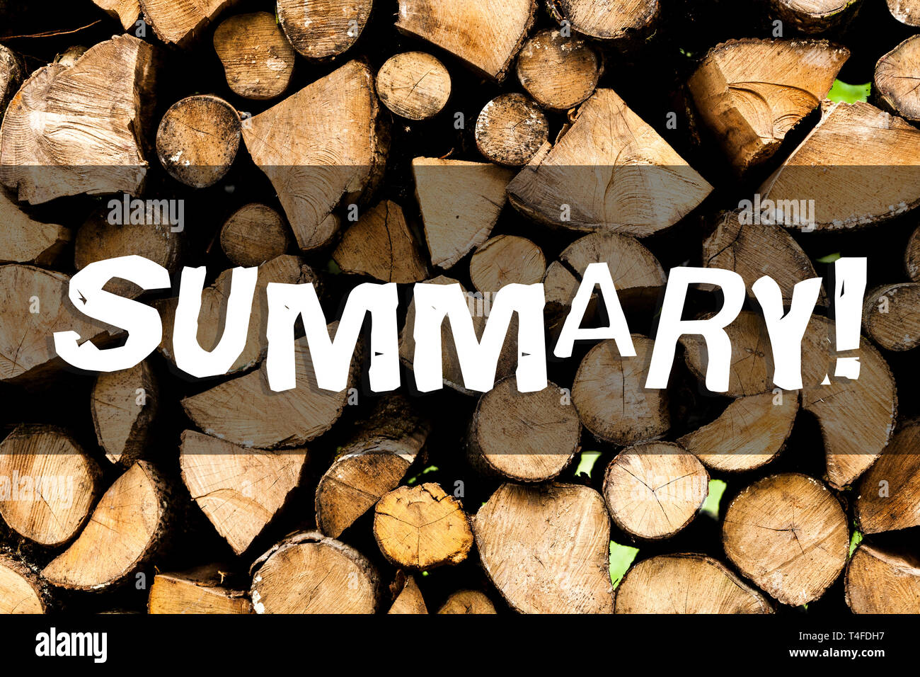 Writing note showing Summary. Business concept for brief statement or ...