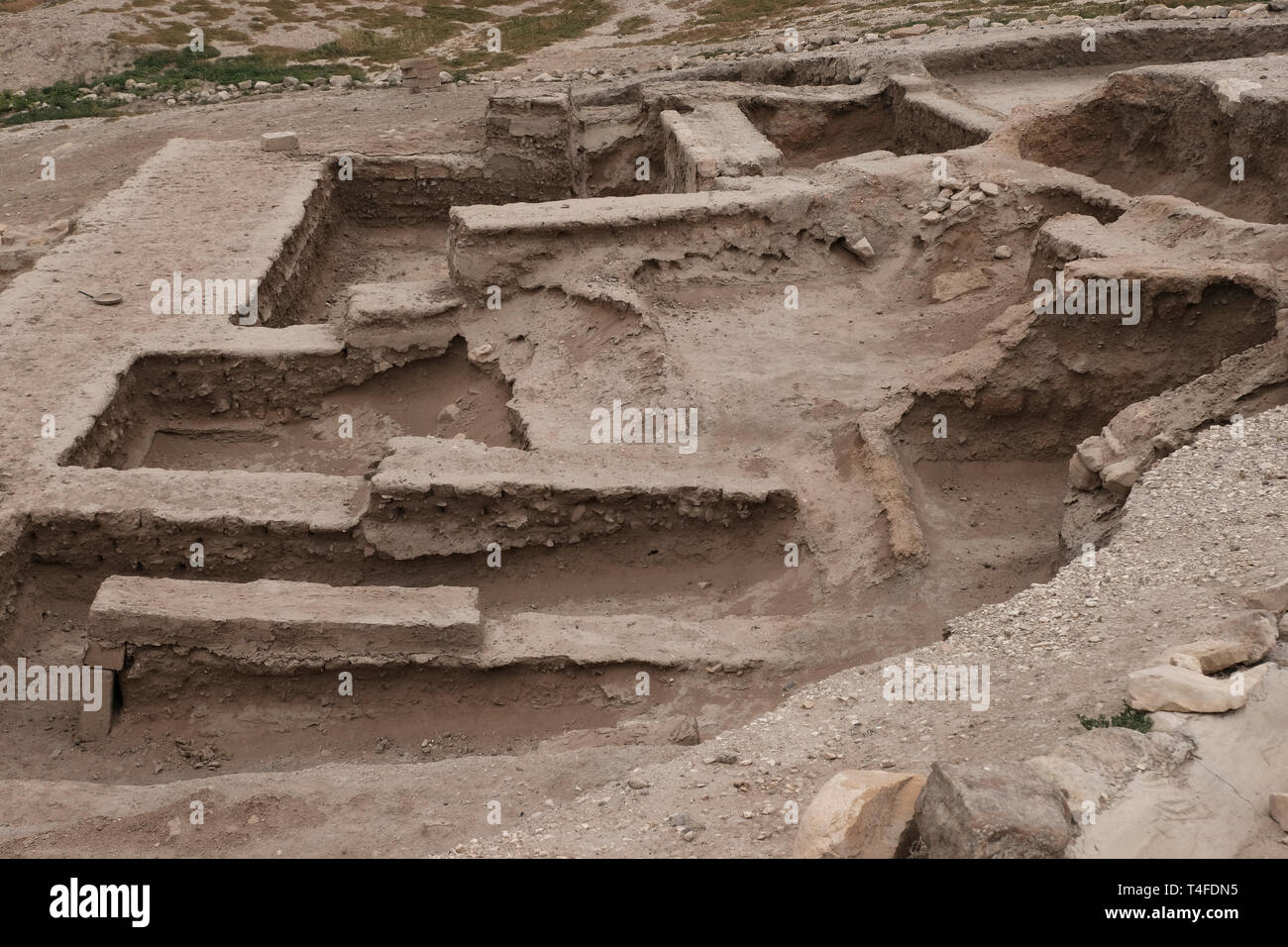 Ancient jericho excavation hi-res stock photography and images - Alamy