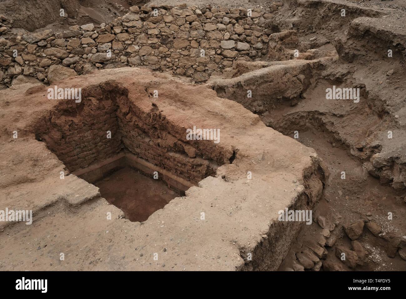 Jericho archaeological site hi-res stock photography and images - Alamy