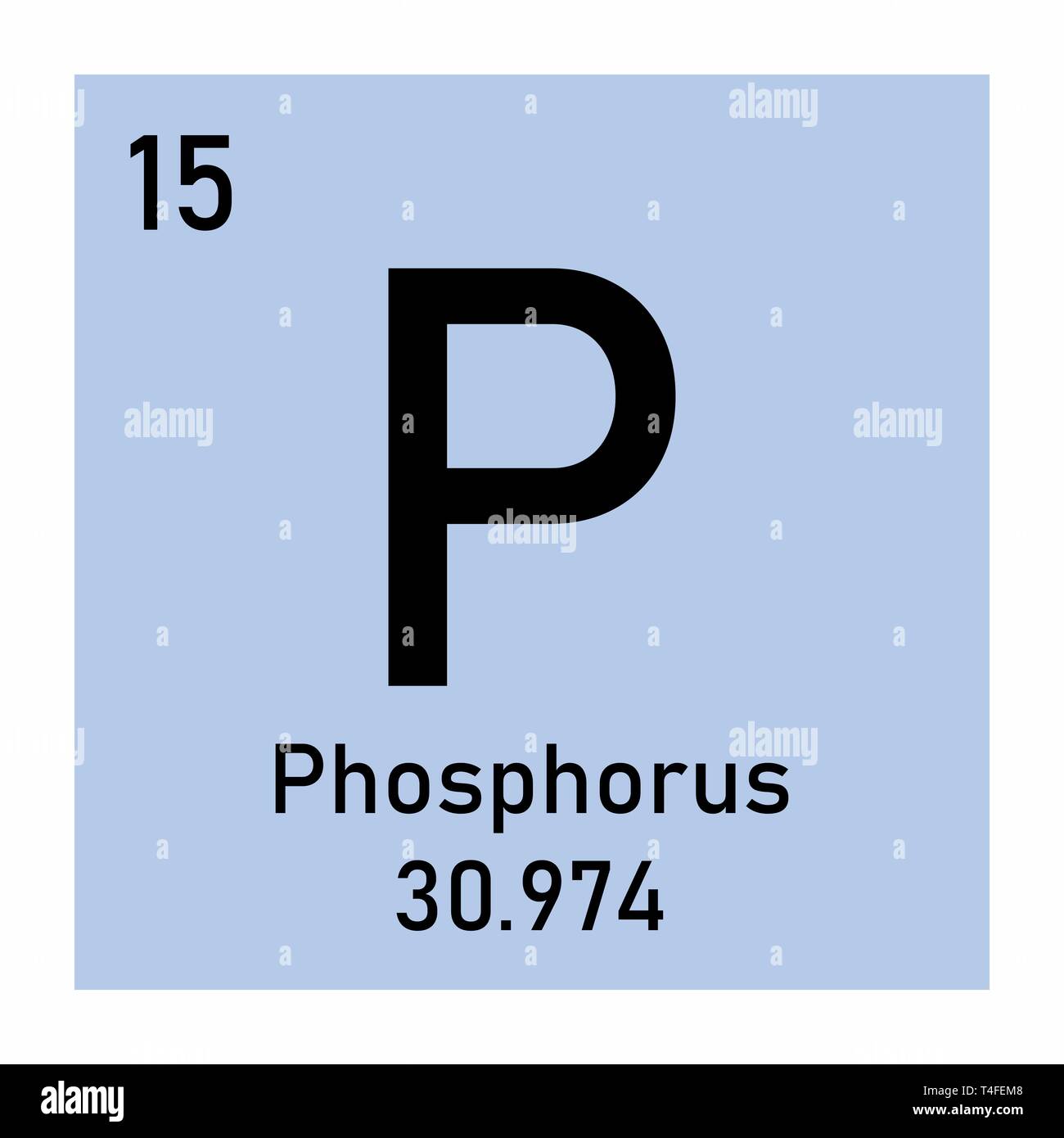 Phosphorus element icon illustration Stock Vector Image & Art - Alamy