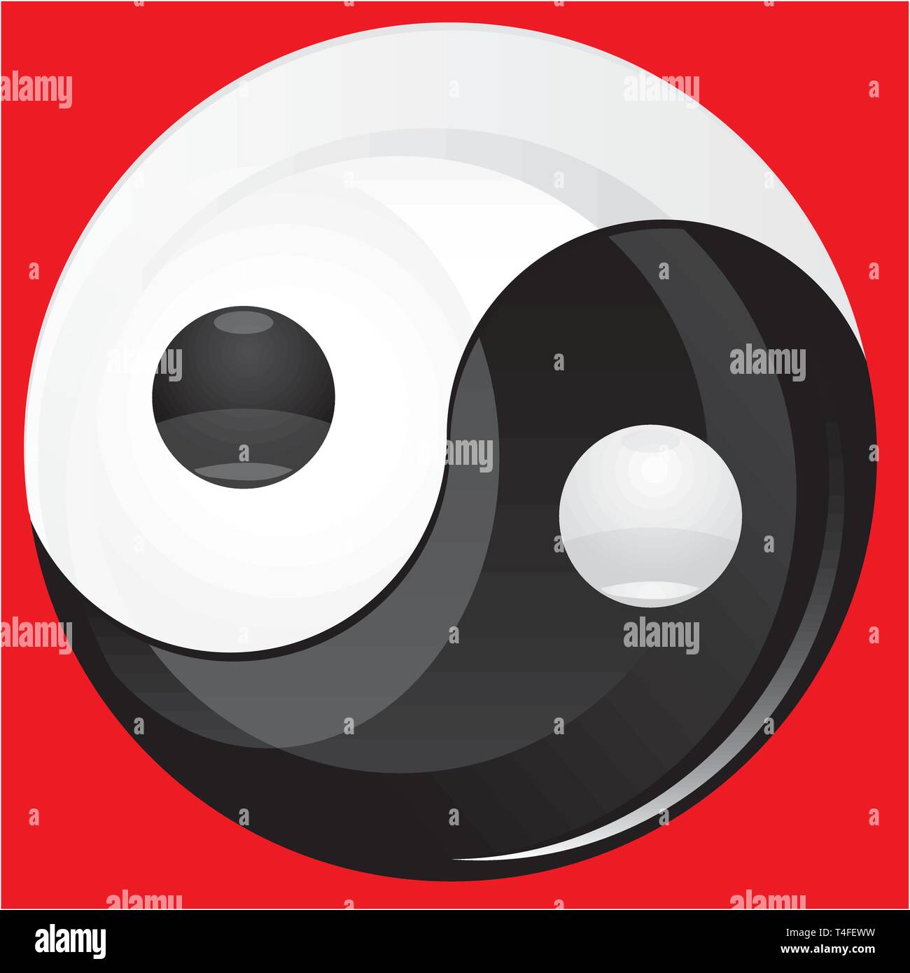 Yin Yang Vectors Stock Photos & Yin Yang Vectors Stock Images - Alamy
