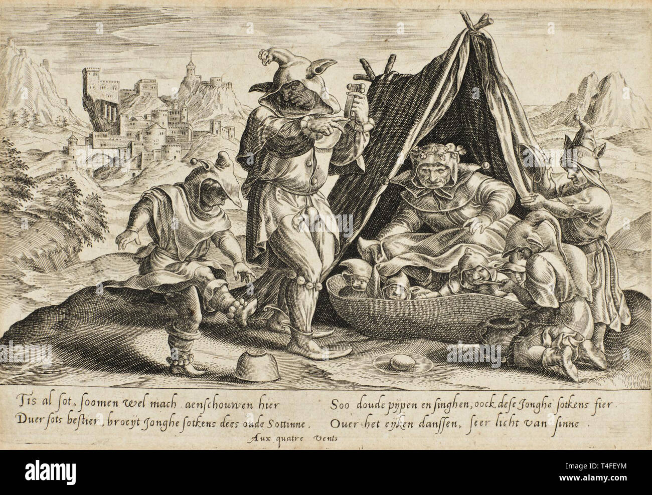 Black Death Art Dance Of Death