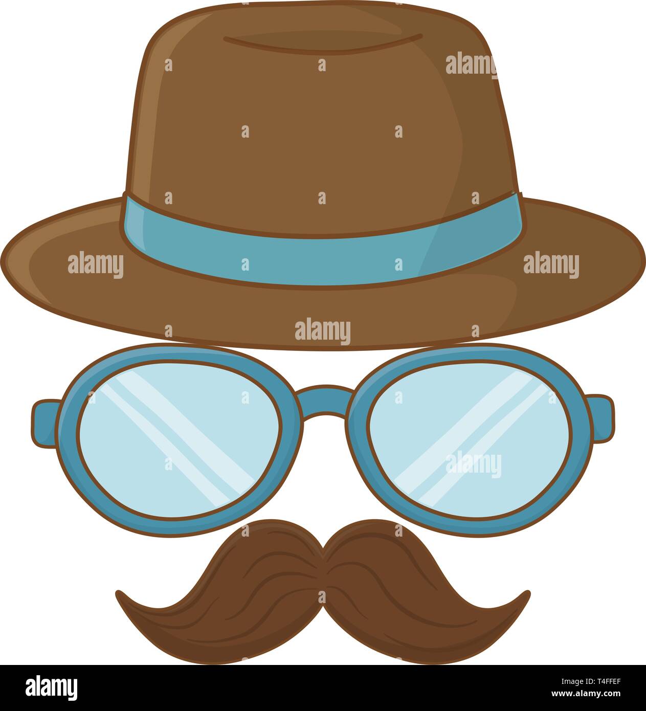 Moustache Mustache Hat Stock Photos & Moustache Mustache Hat Stock ...
