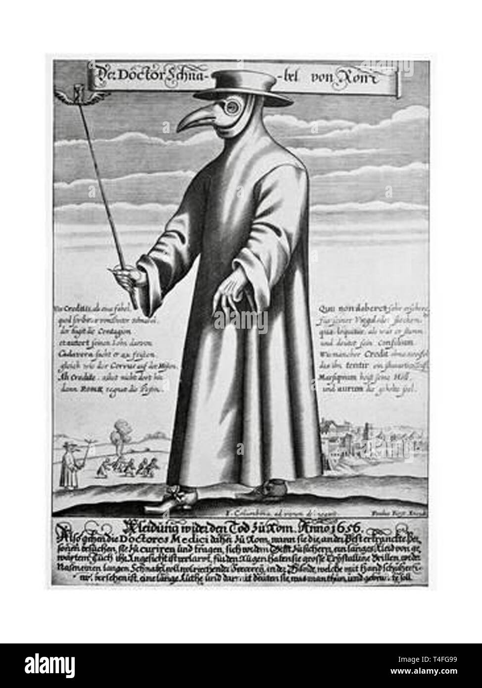 vintage art from around the time of the black death Stock Photo - Alamy