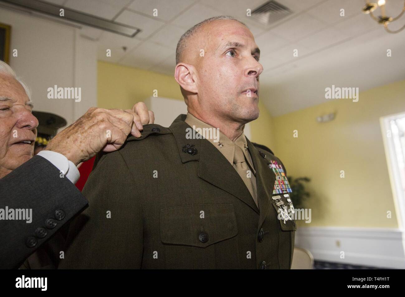 U.S. Marine Corps Brig. Gen. David L. Odom, Assistant Division ...