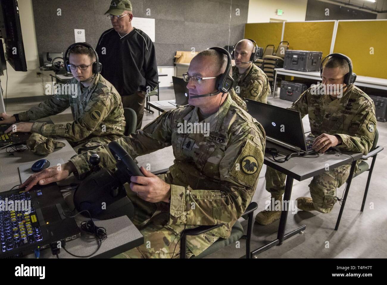 Command Sgt. Maj. Ted L. Copeland, the command sergeant major for the U ...