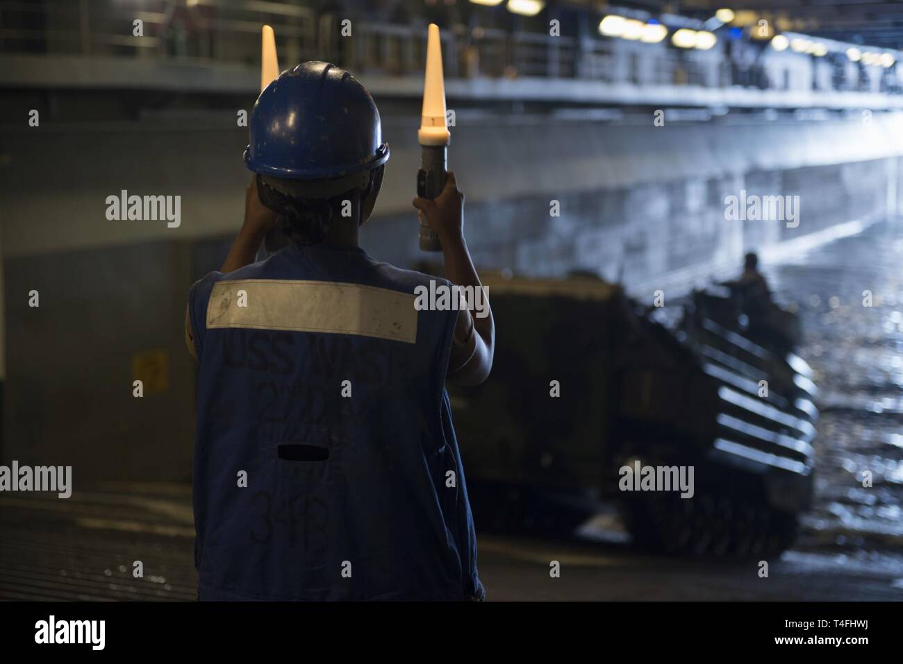 SOUTH CHINA SEA (April 10, 2019) - Boatswain's Mate 3rd Class Breonna ...
