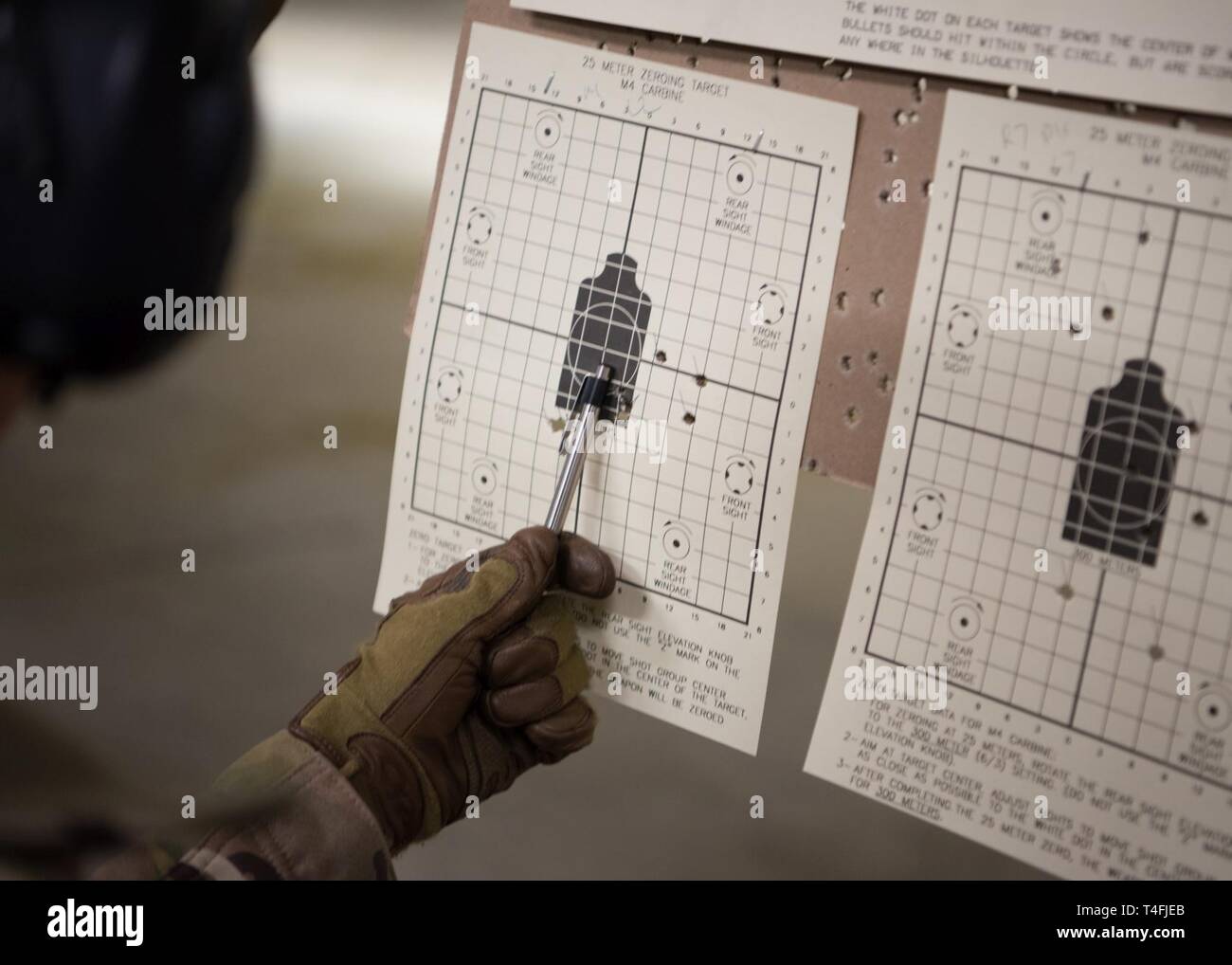 M68 Zeroing Target M4 Qualification To