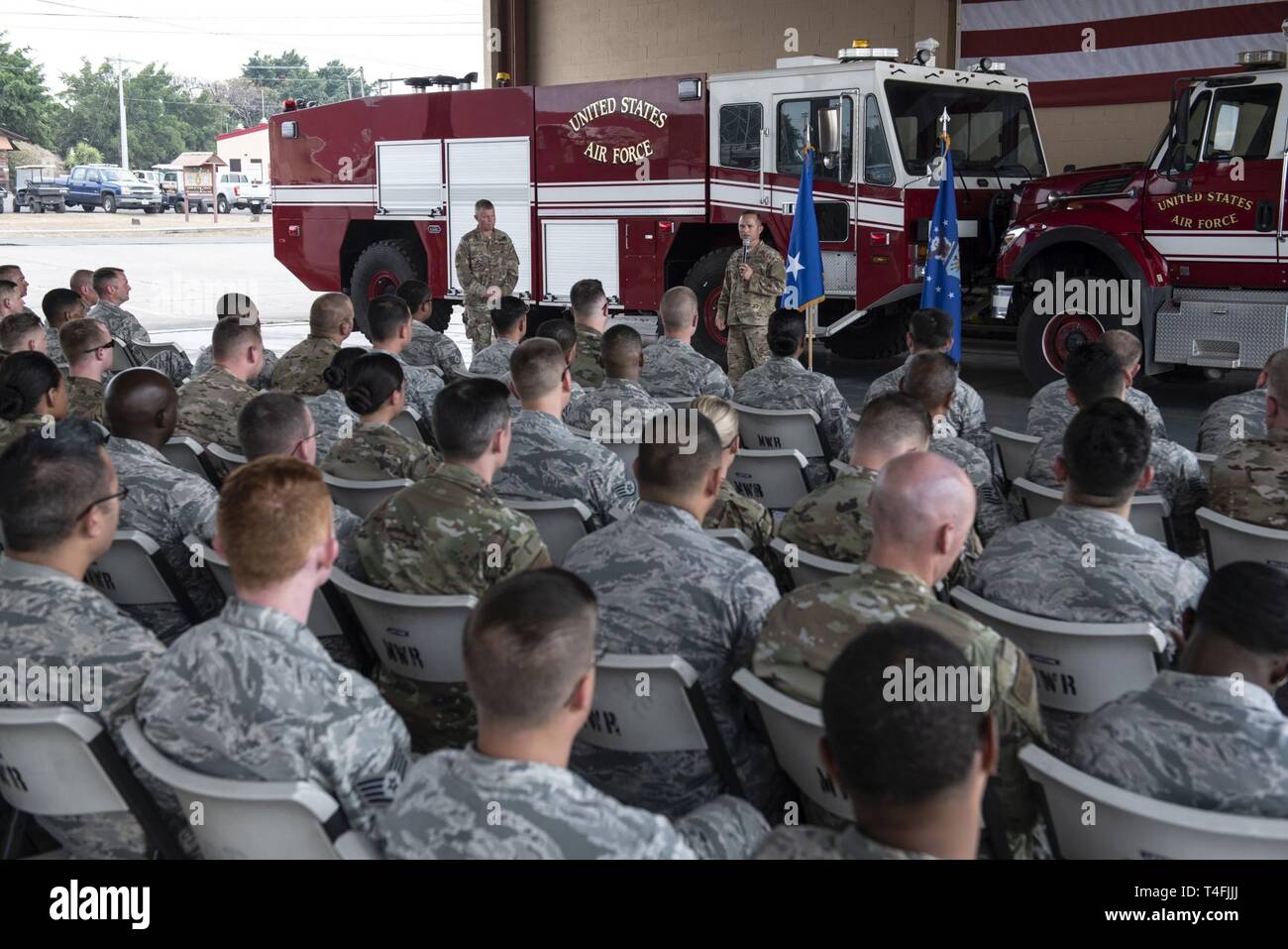 U.S. Air Force Command Chief Master Sgt. John Storm, 12th Air Force ...