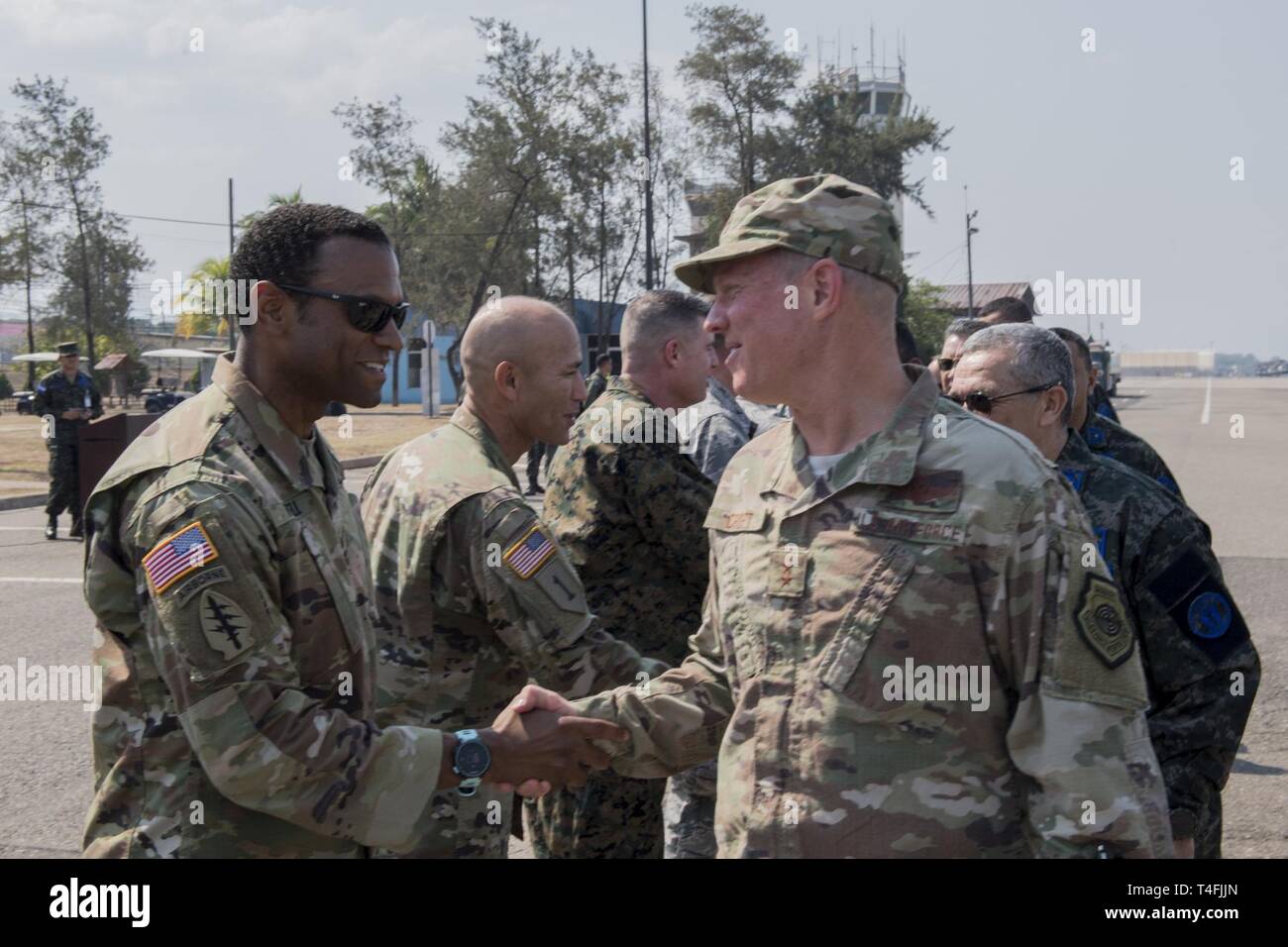 U.S. Army Col. Kevin Russell, Joint Task Force – Bravo commander ...