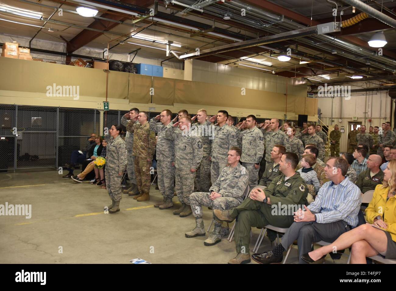 477th Fighter Group members participate in Lt. Col. Clayton M. Johnson ...