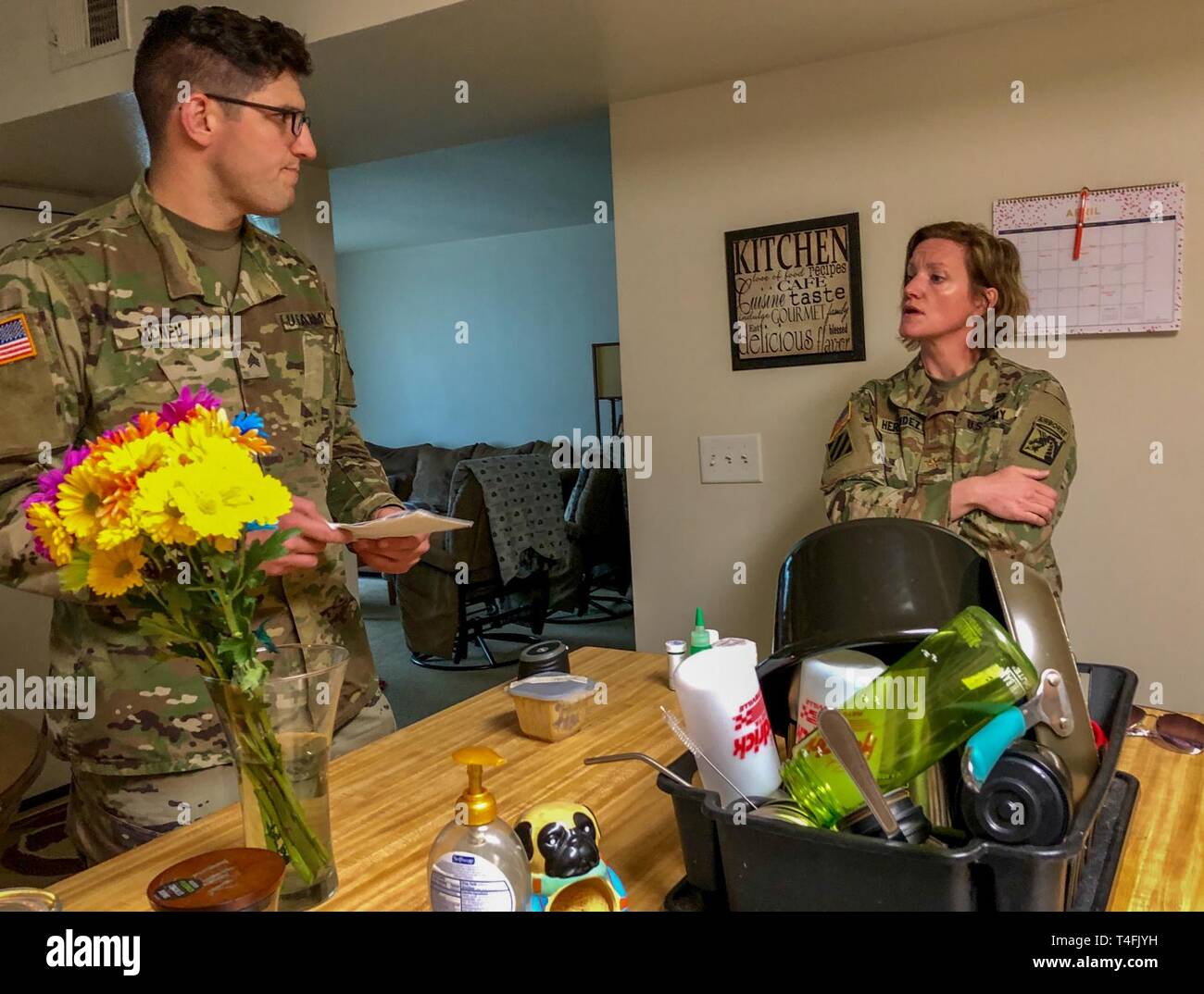 Sgt. Andrew McNeil (left), a public affairs mass communication ...