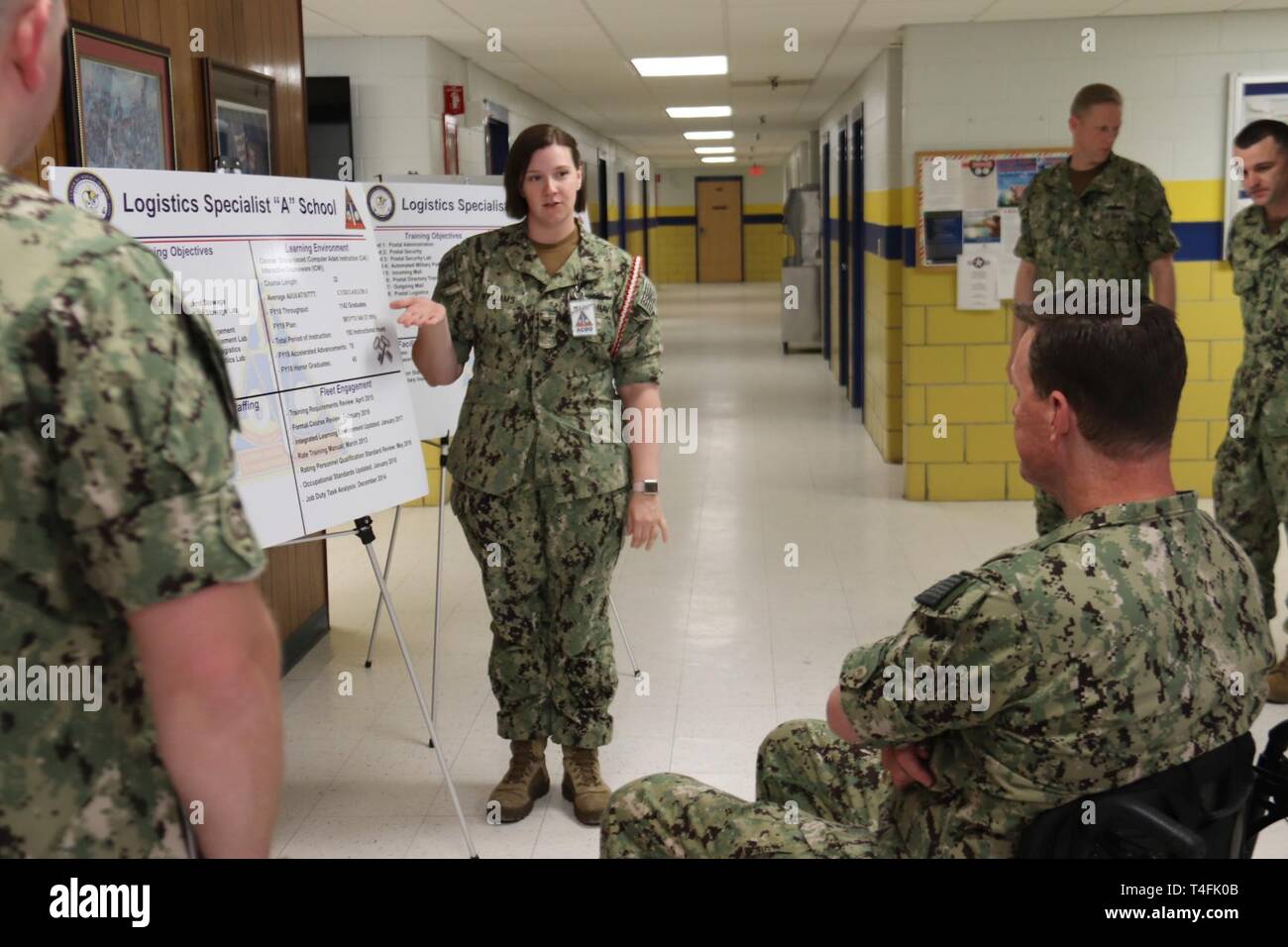 MERIDIAN, Miss. (April 10, 2019) Logistics Specialist 1st Class ...