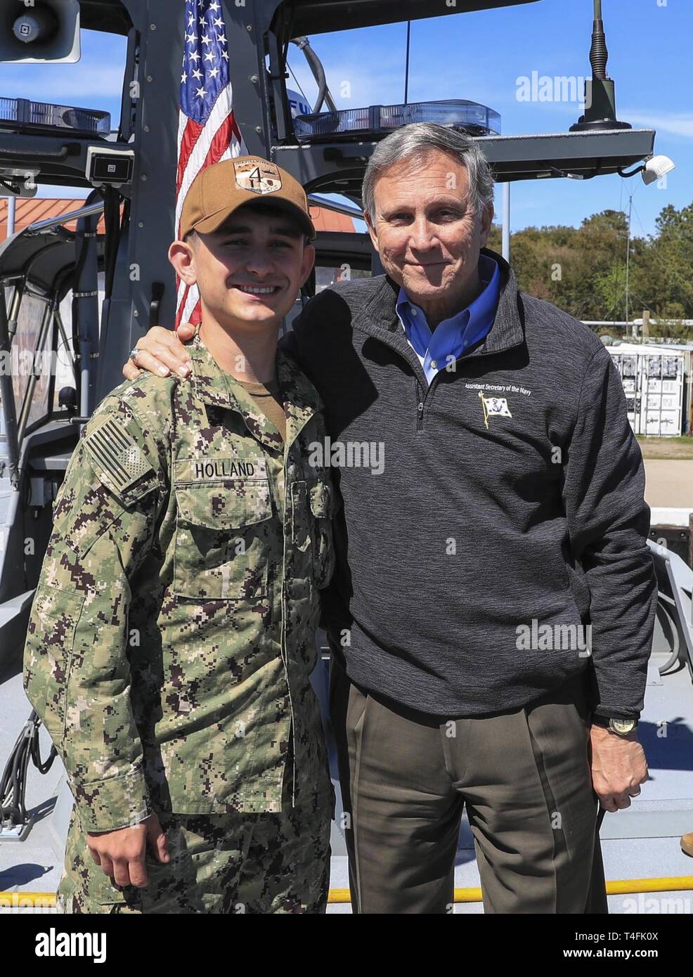 VIRGINIA BEACH, Va. (April 10, 2019) The Honorable Gregory Slavonic ...