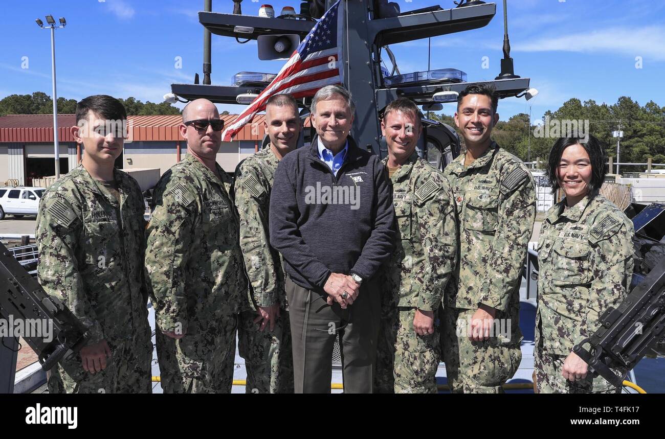 VIRGINIA BEACH, Va. (April 10, 2019) The honorable Gregory Slavonic ...