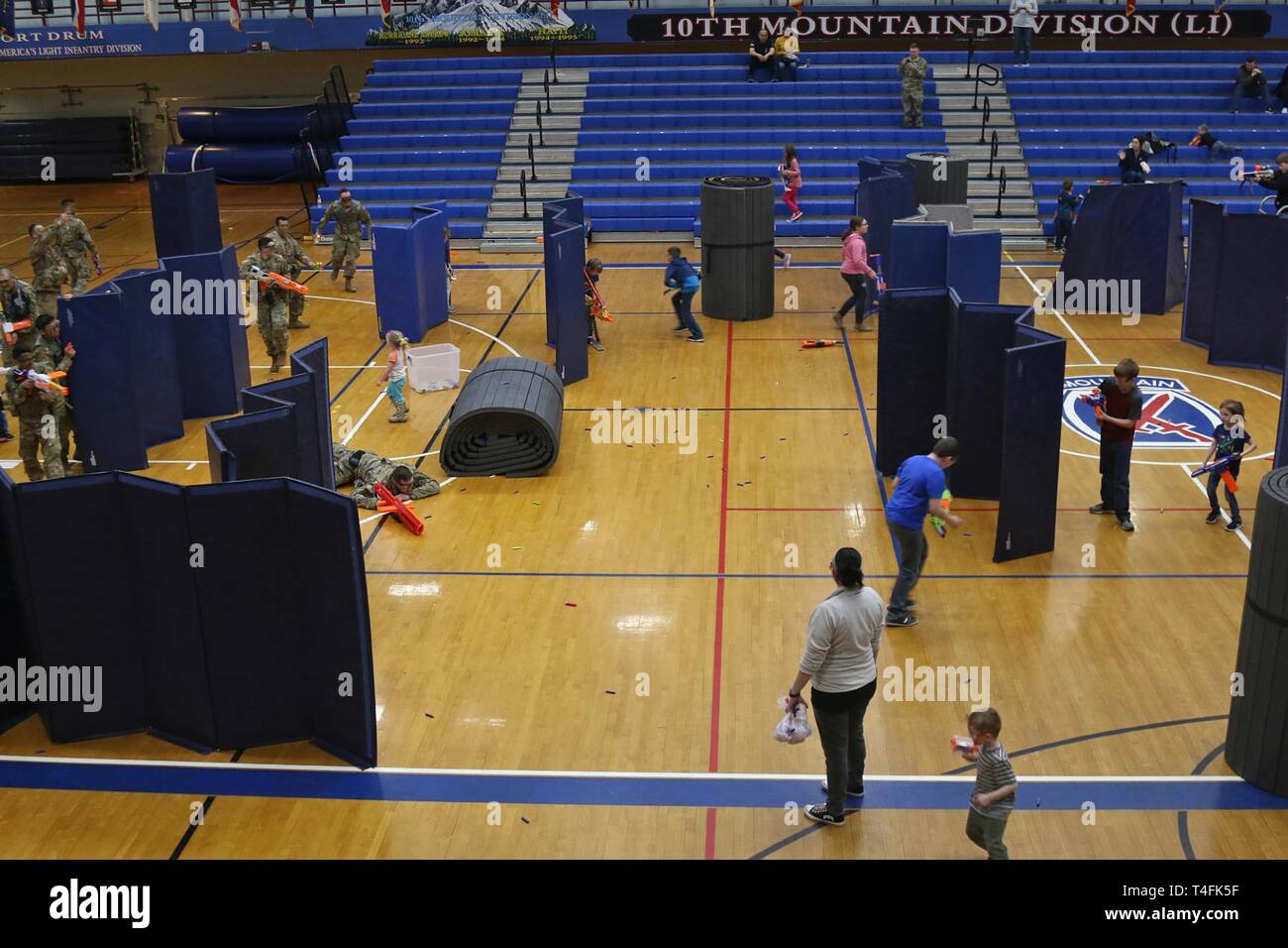 Miniature warriors from Families across 2nd Brigade Combat Team, 10th ...