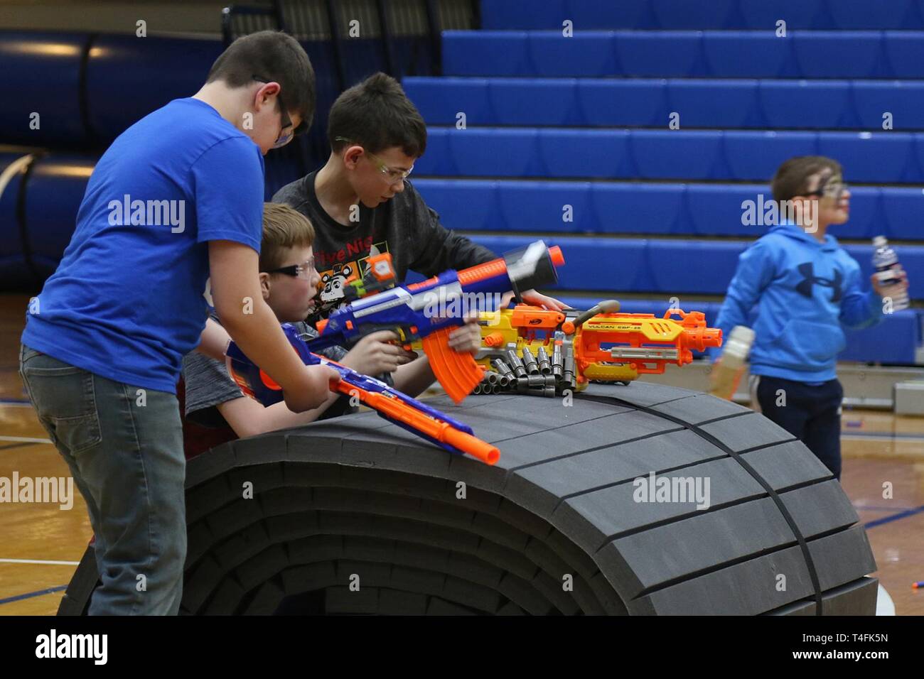 Miniature warriors from Families across 2nd Brigade Combat Team, 10th ...