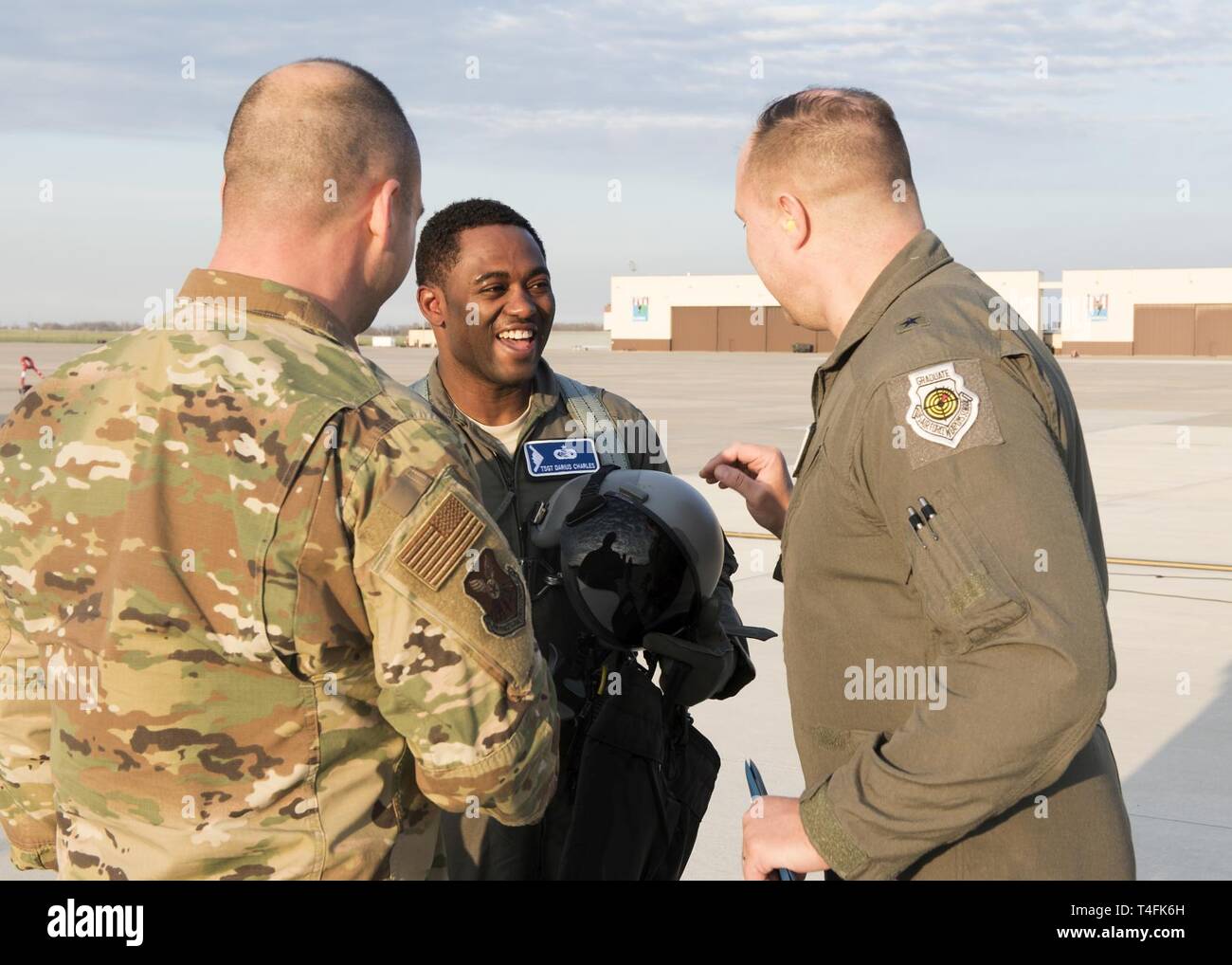 Tech. Sgt. Darius Charles, NCO in charge of information technology ...