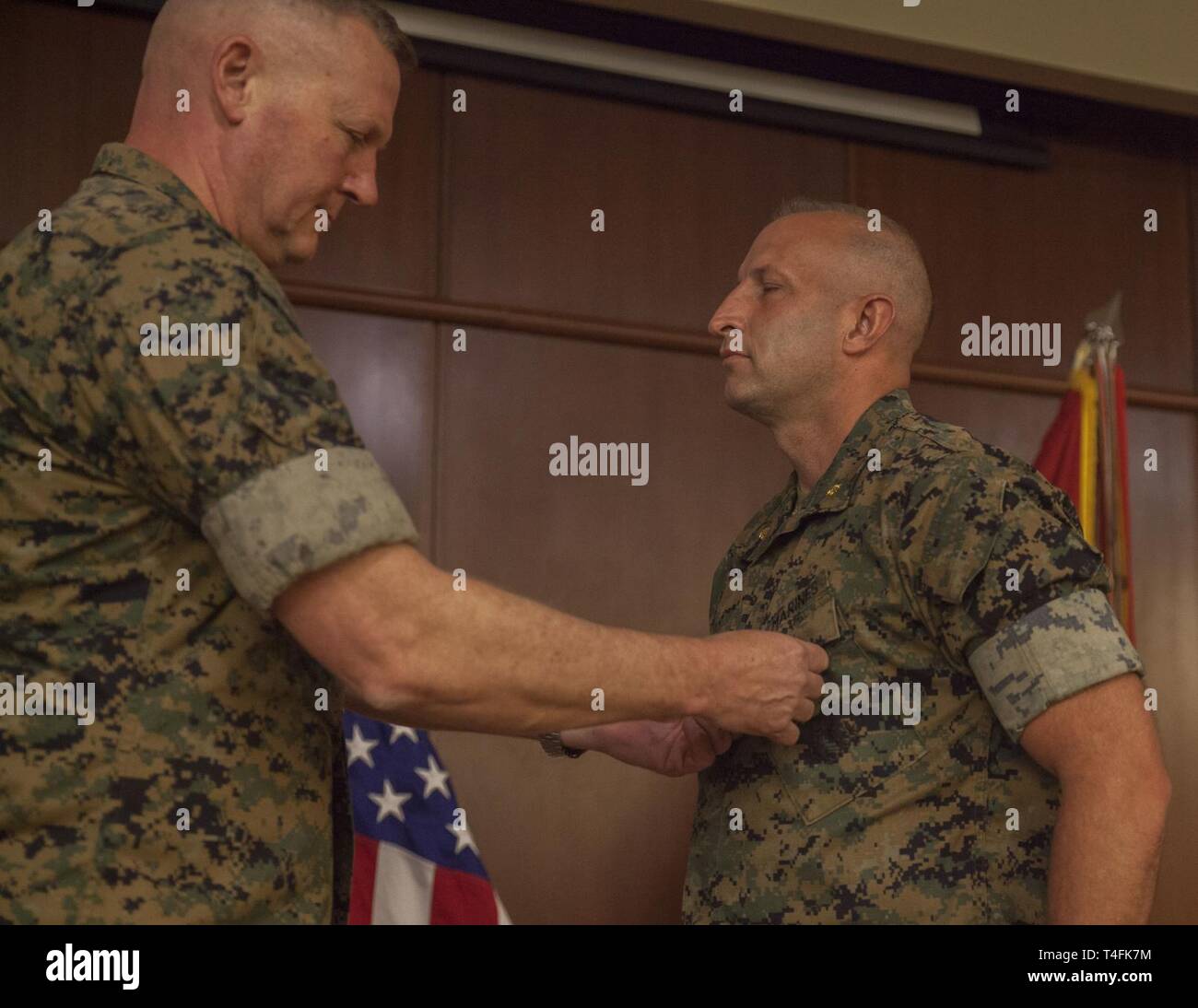 Maj. John C. Johnson, an avionics officer with 4th Marine Aircraft Wing ...