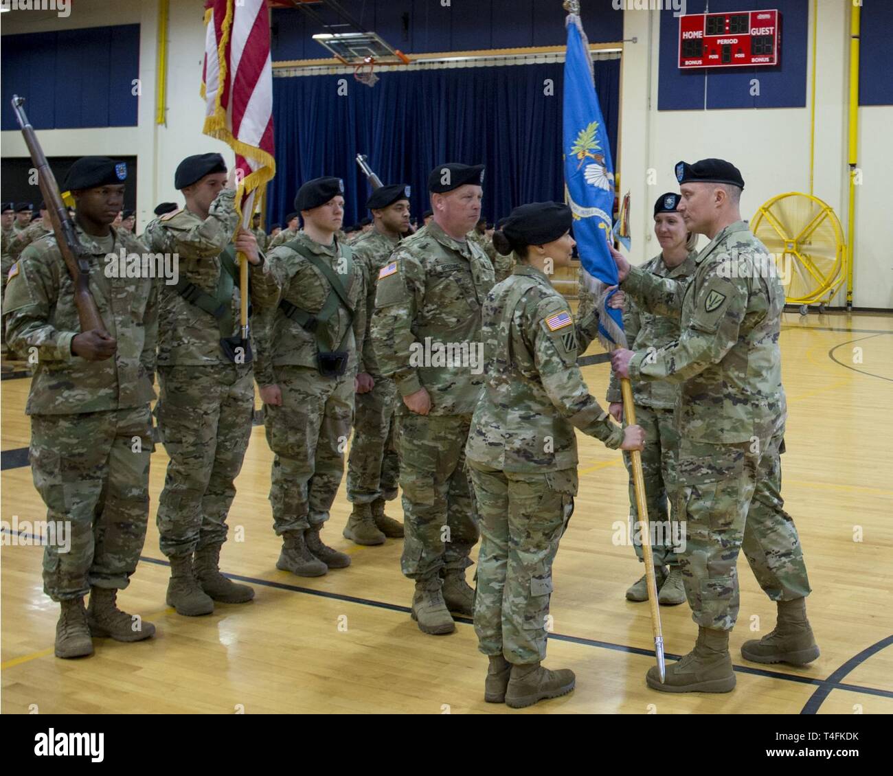 Lieutenant Colonel Raven Stein, incoming commander of the 109th ...