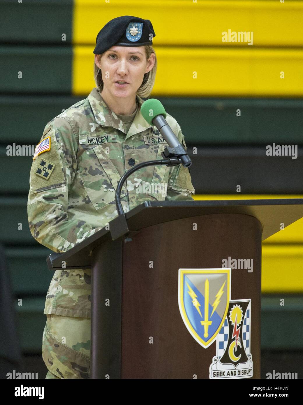 During the 109th Expeditionary Military Intelligence Battalion Change ...