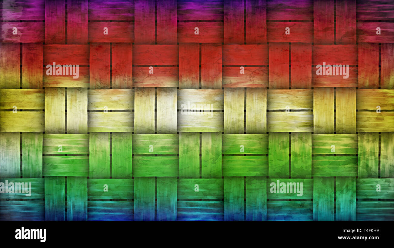 Colorful Woven Basket Texture Background Stock Photo - Alamy