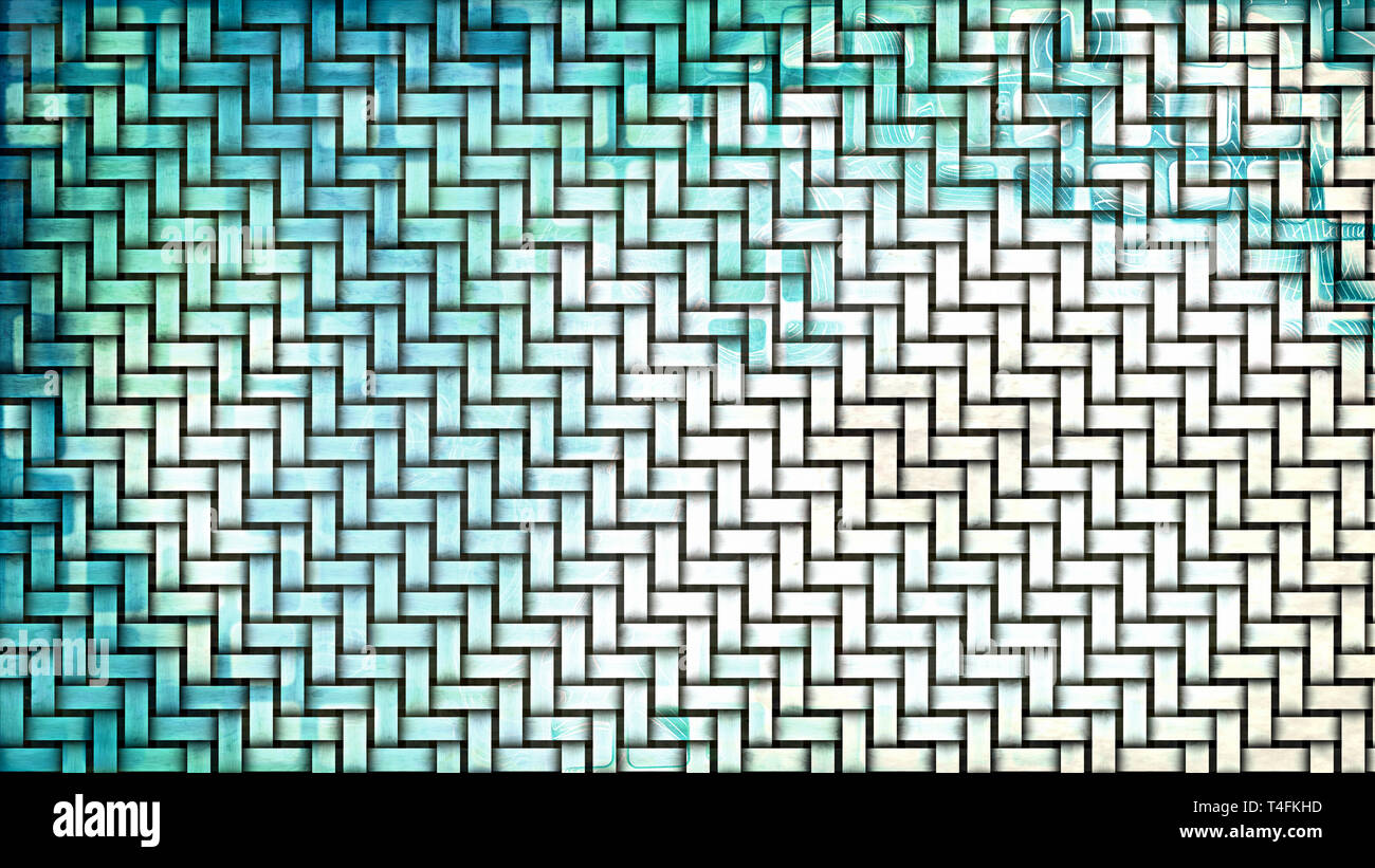 Blue and White Woven Basket Twill background Stock Photo - Alamy