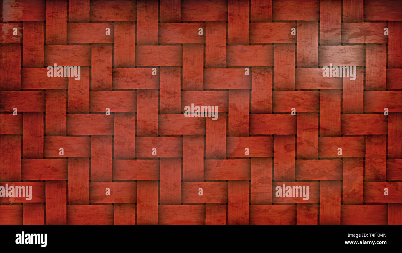 Dark Red Wicker Background Stock Photo - Alamy