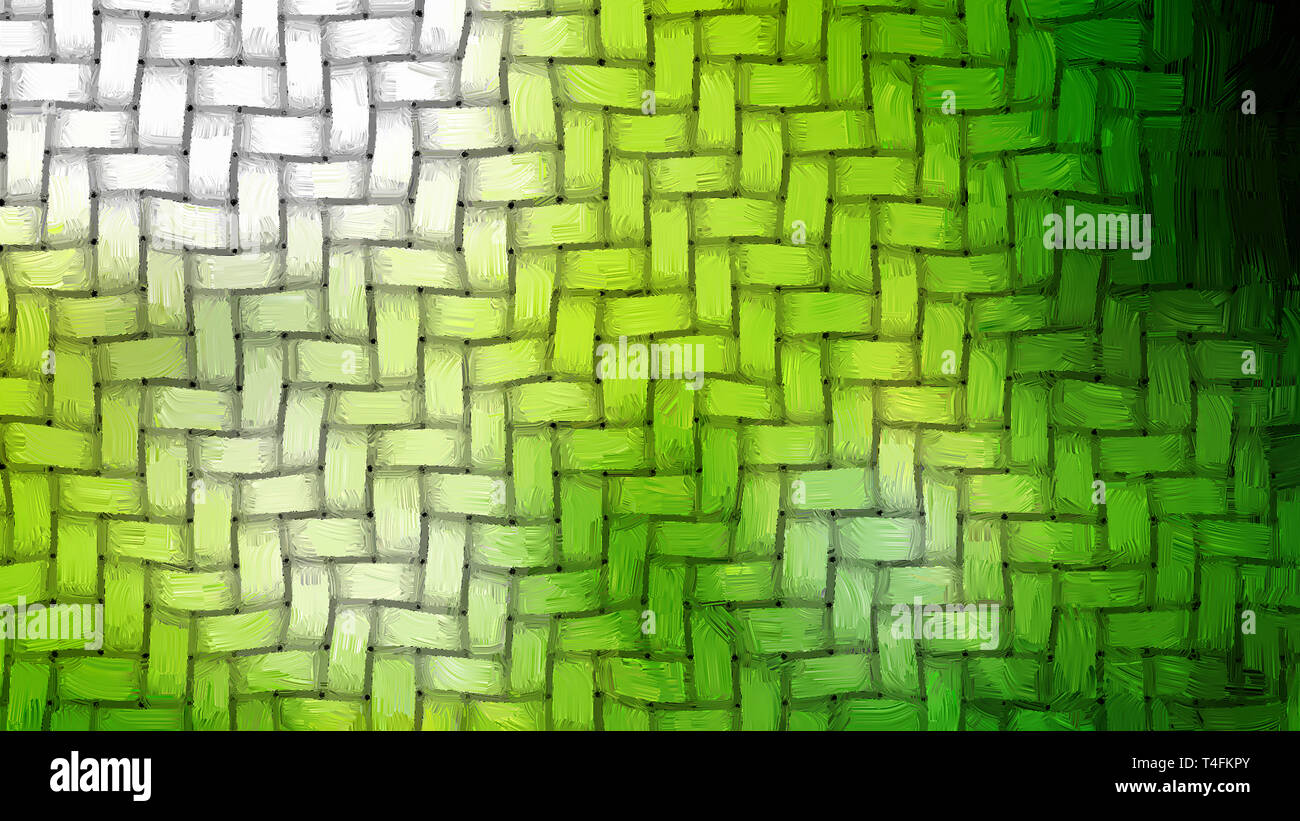 Green and White Weave Texture Stock Photo - Alamy