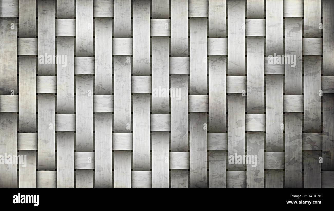 Grey Weave Rattan Texture Background Stock Photo - Alamy