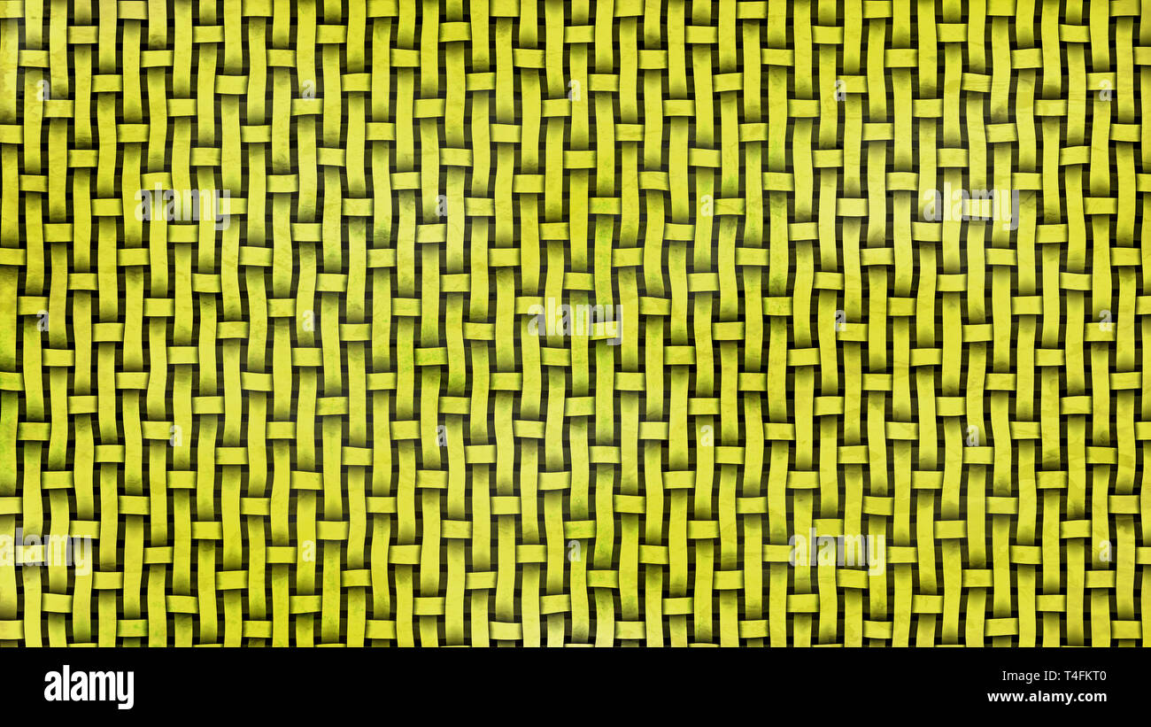 Lime Green Bamboo Weave Background Stock Photo - Alamy